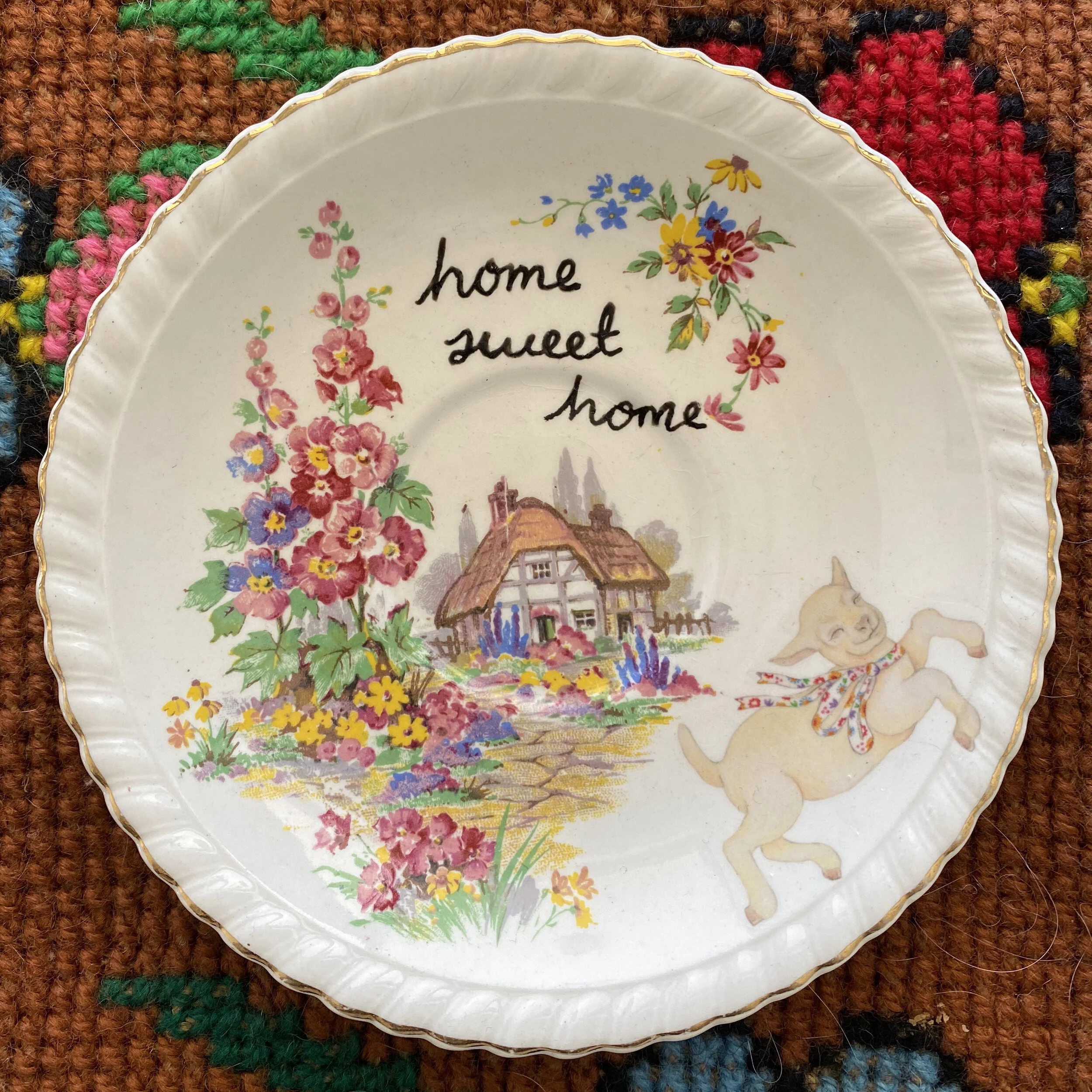 Vintage Illustrated Plates — The Storybook Rabbit