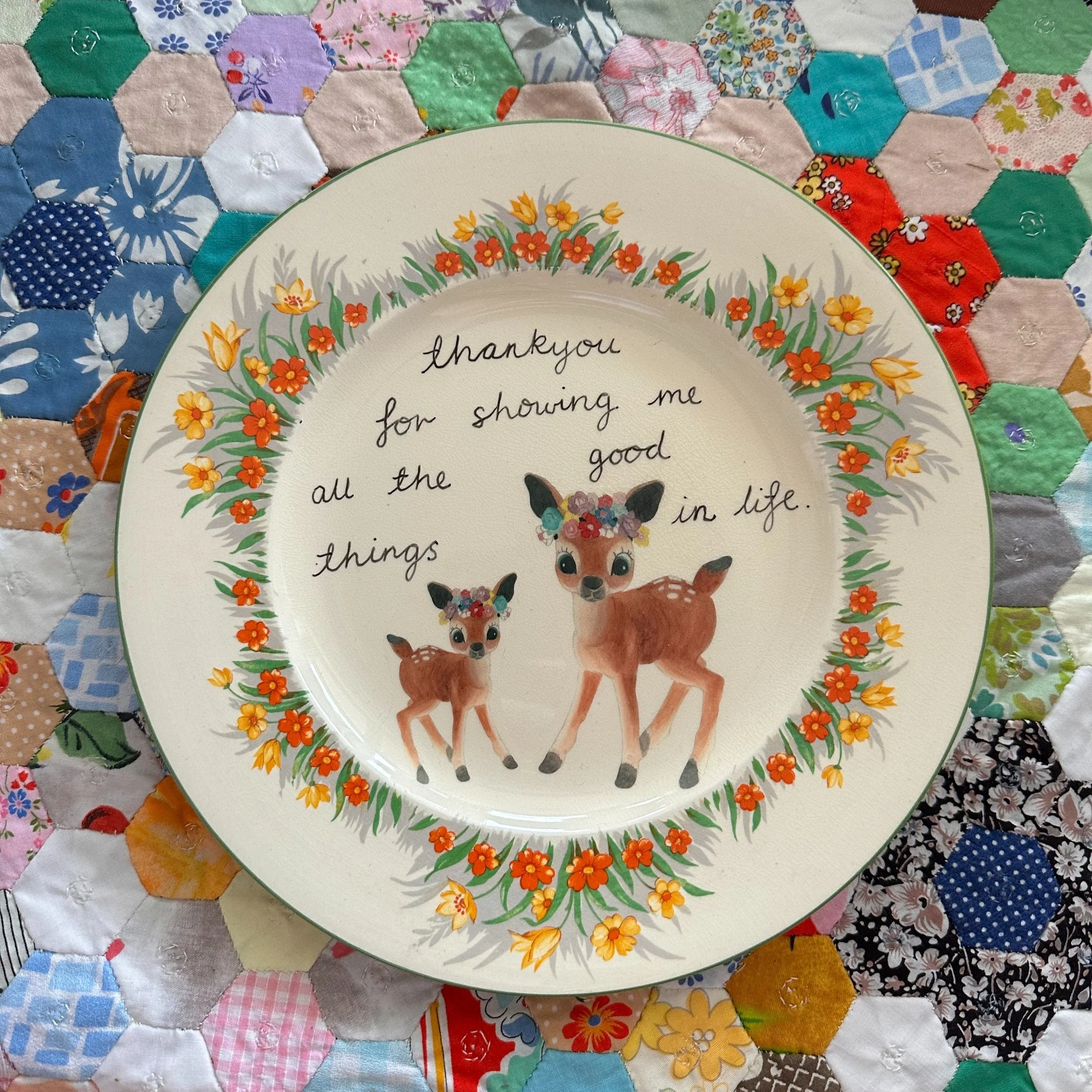 Vintage Illustrated Plates — The Storybook Rabbit