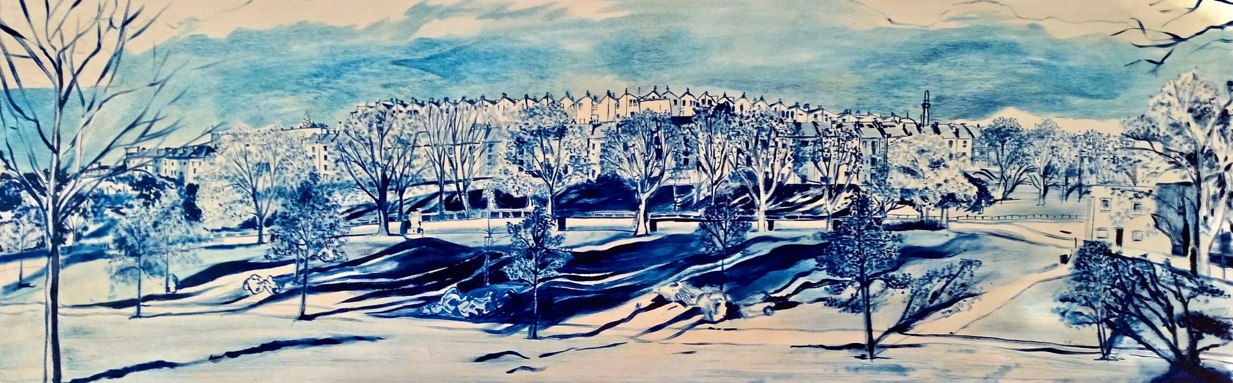 Victoria Park Oil Paintings — Helen Perry