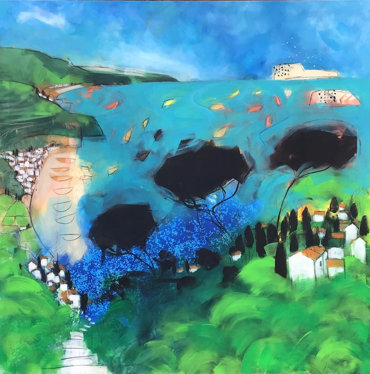 Acrylic on Canvas — Relton Marine & ColourBox