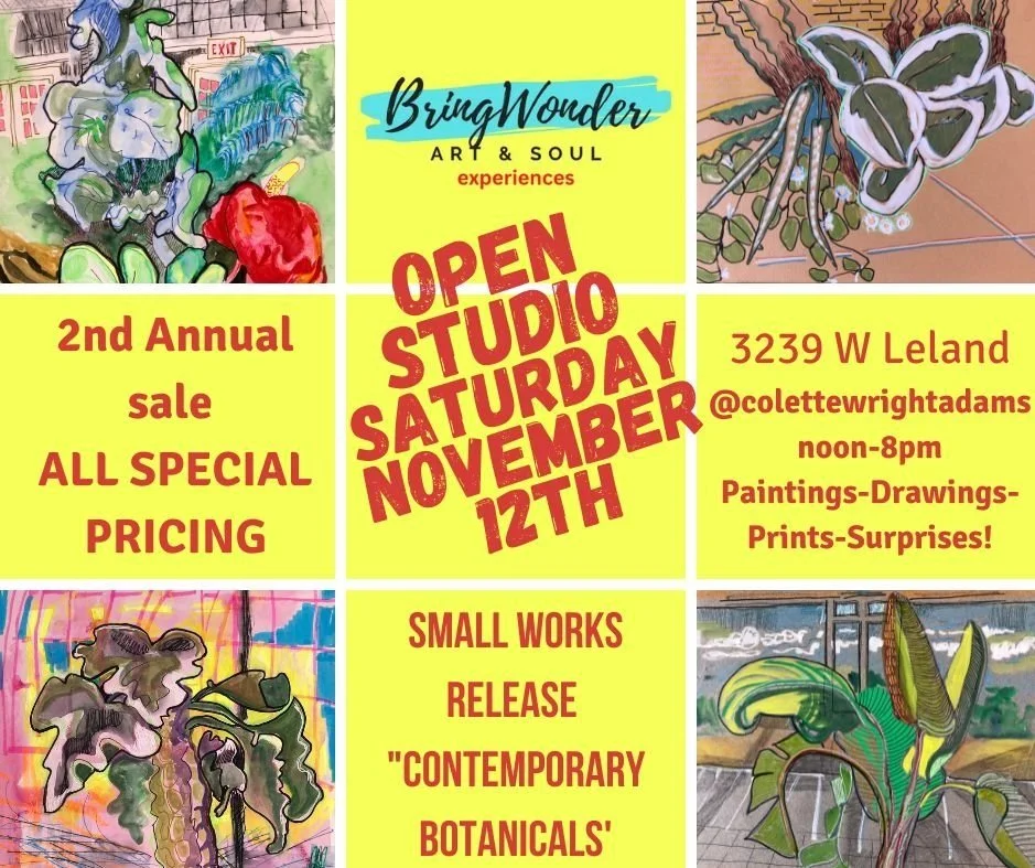Meditation & Botanical Drawing — Colette Wright Adams