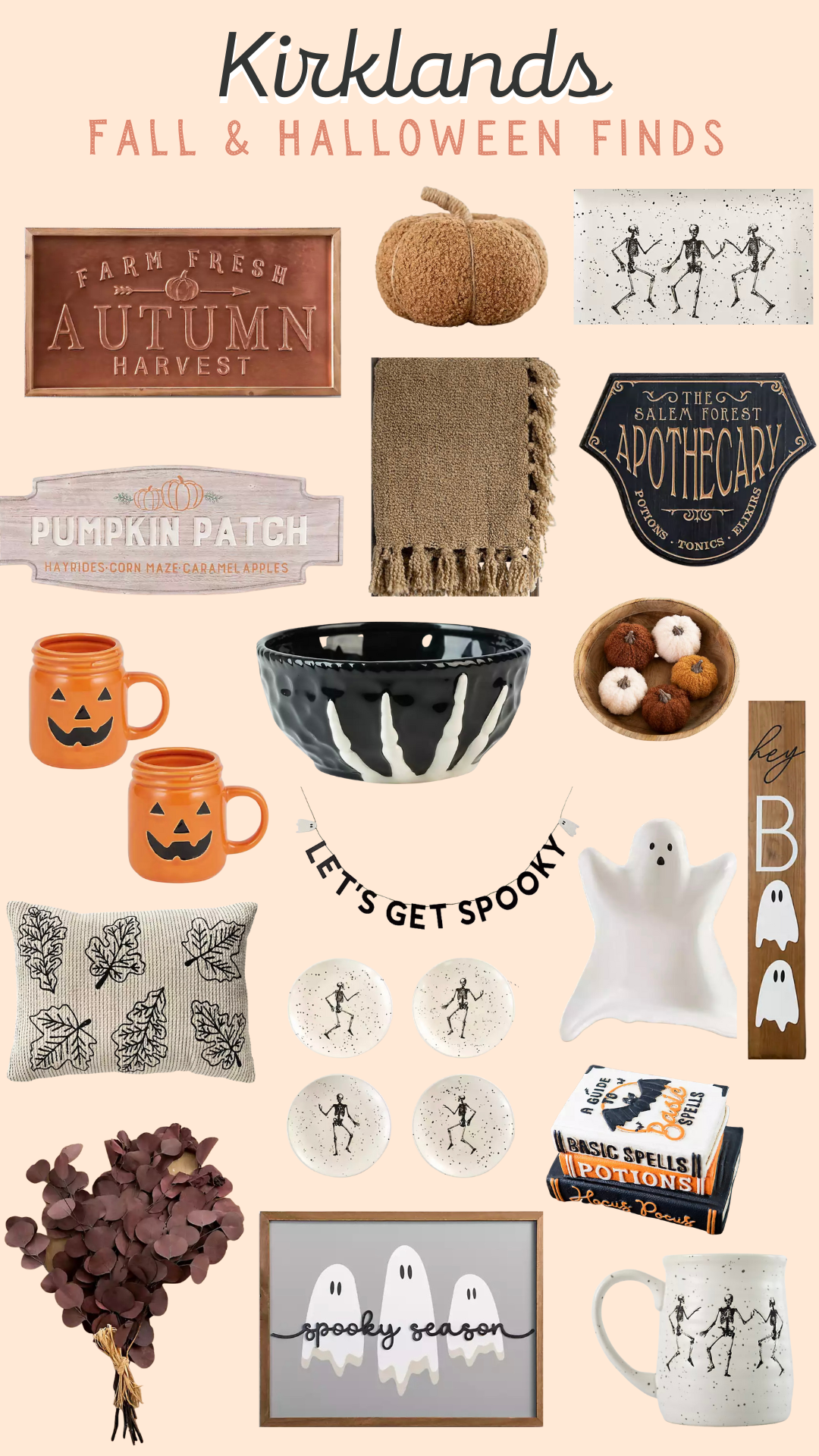 Kirklands Fall & Halloween Finds — Home With Joanie