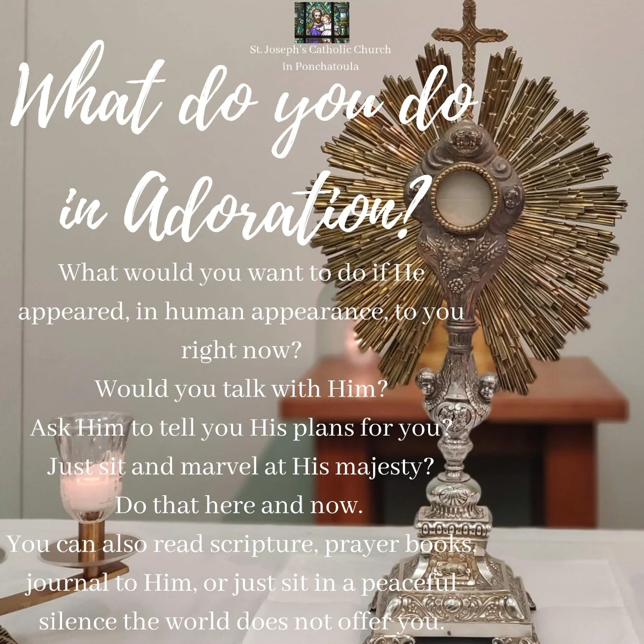 Adoration — St. Joseph's Catholic Church