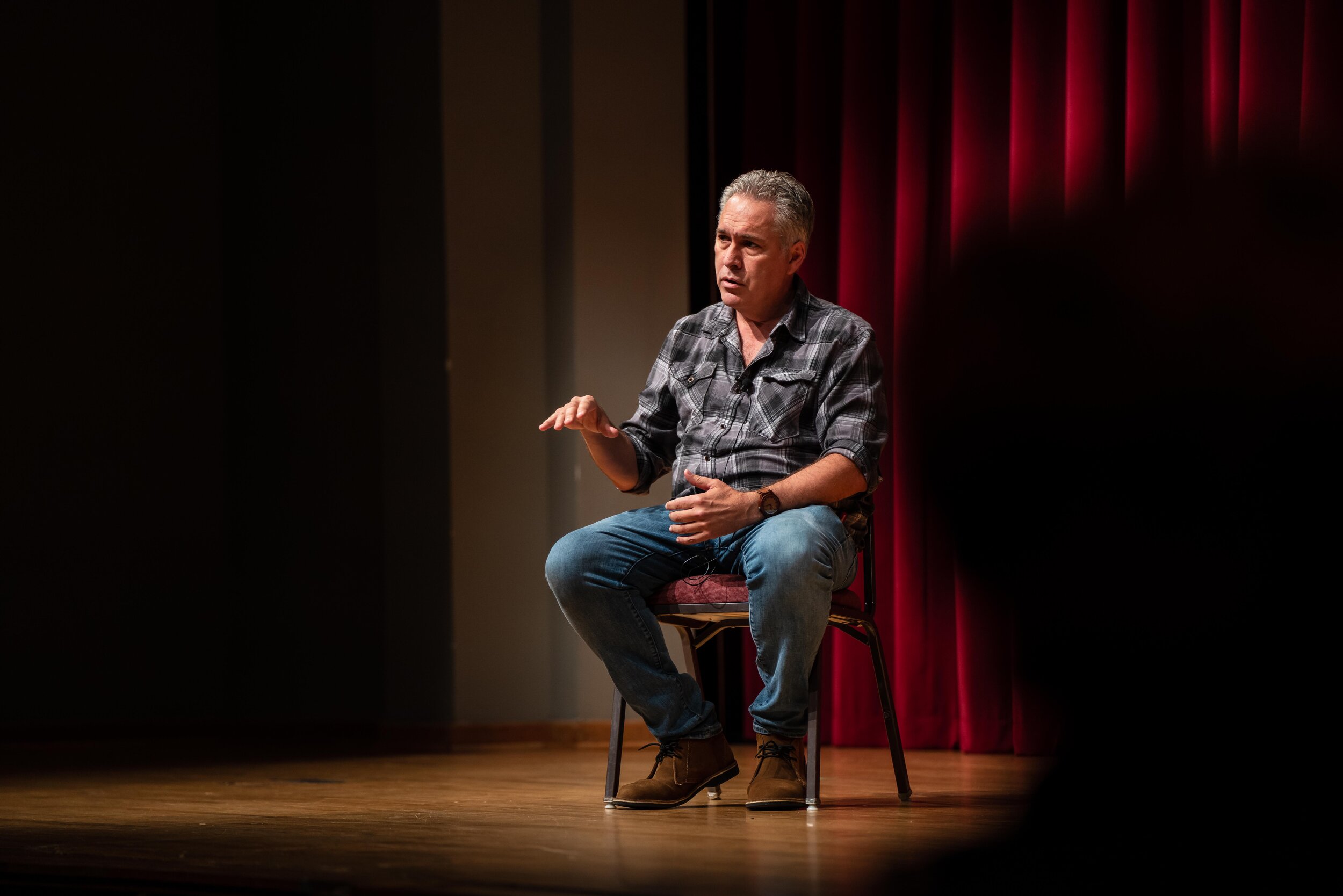 David H. Venghaus Jr. speaks to aspiring filmmakers at Lee seminar ...