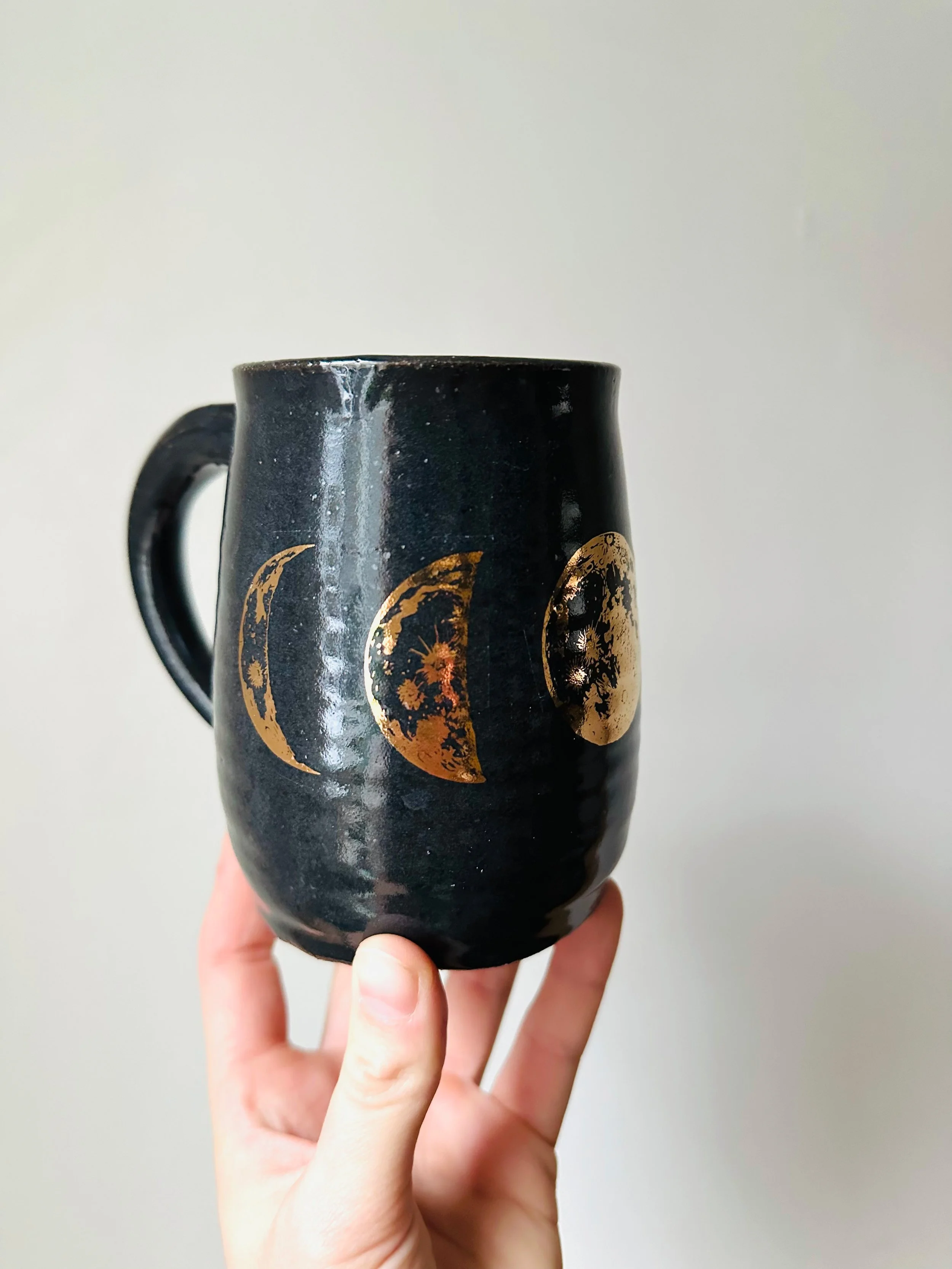 Gold Moon Mug — Jillia Ceramics