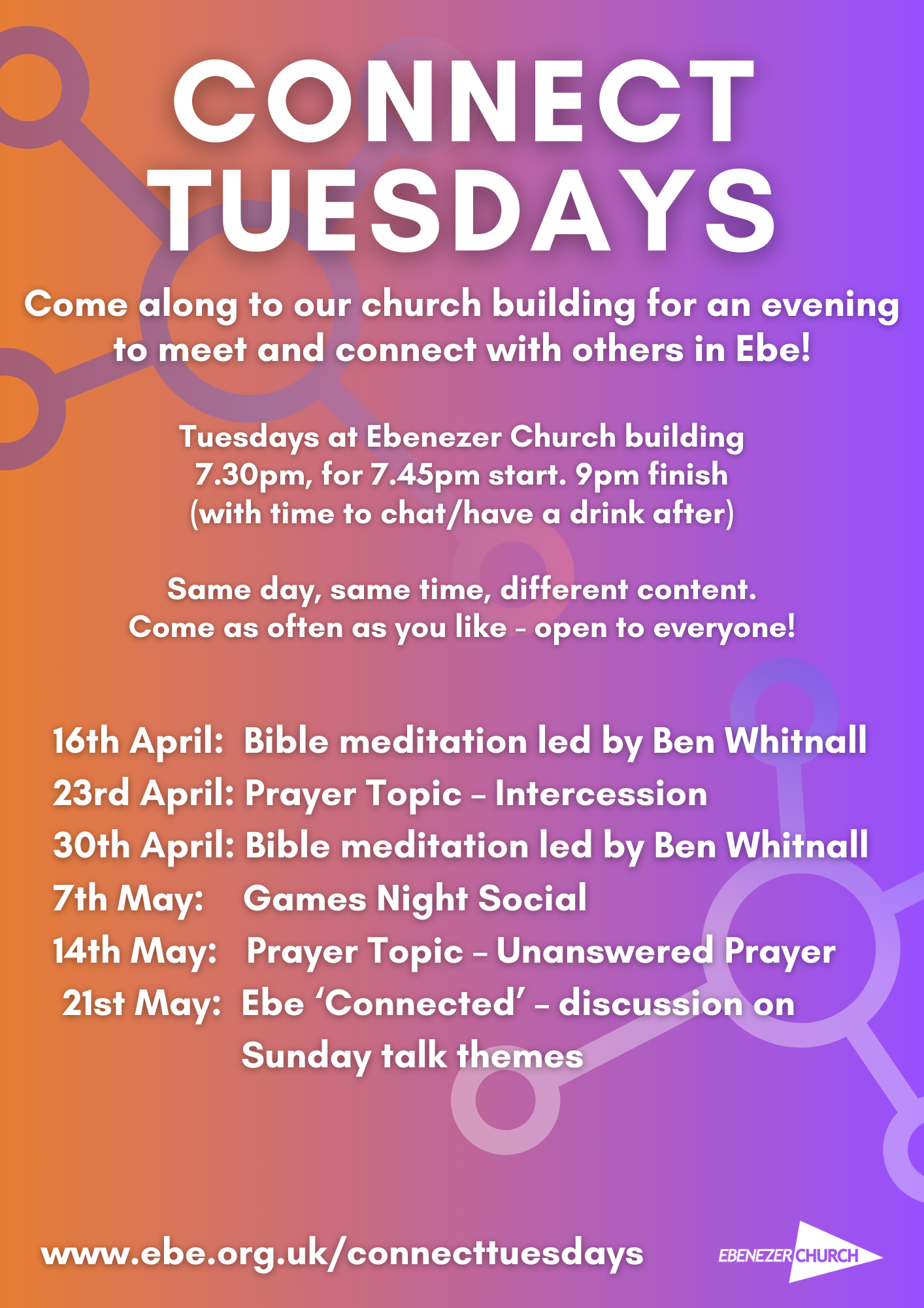 Connect Tuesdays — Ebenezer Church