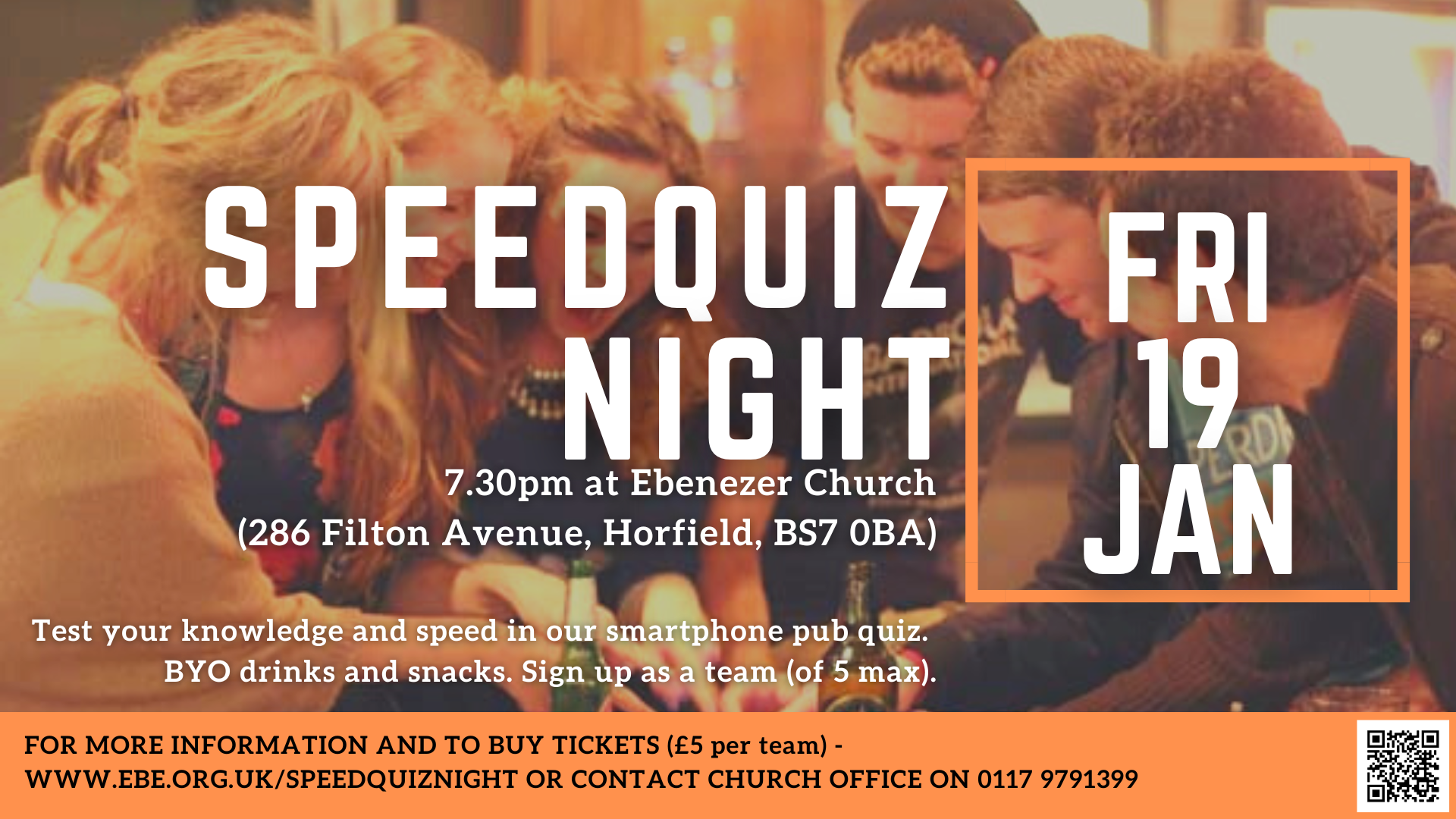 Speedquiz Night — Ebenezer Church