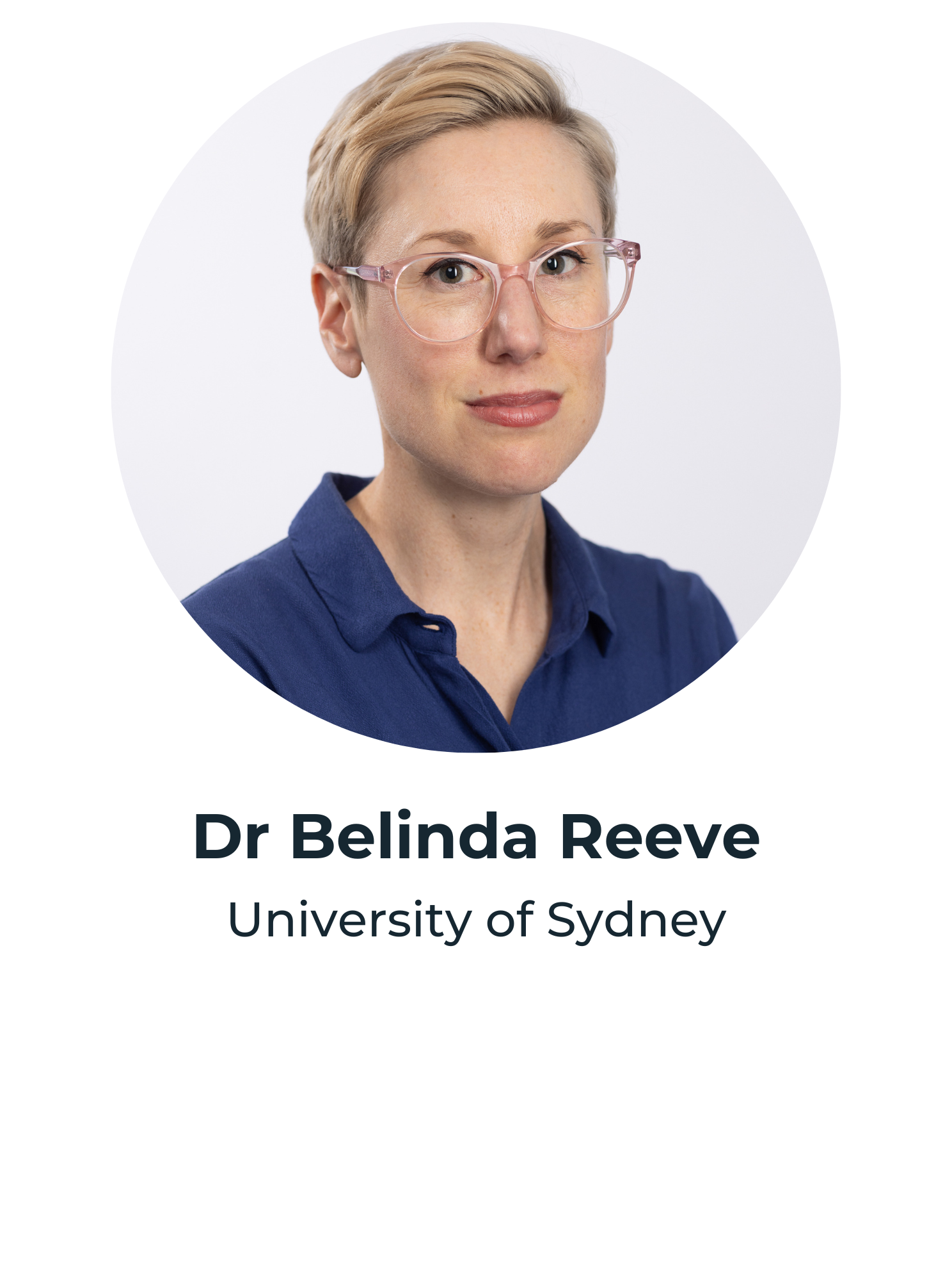 Belinda Reeve — Raising the bar