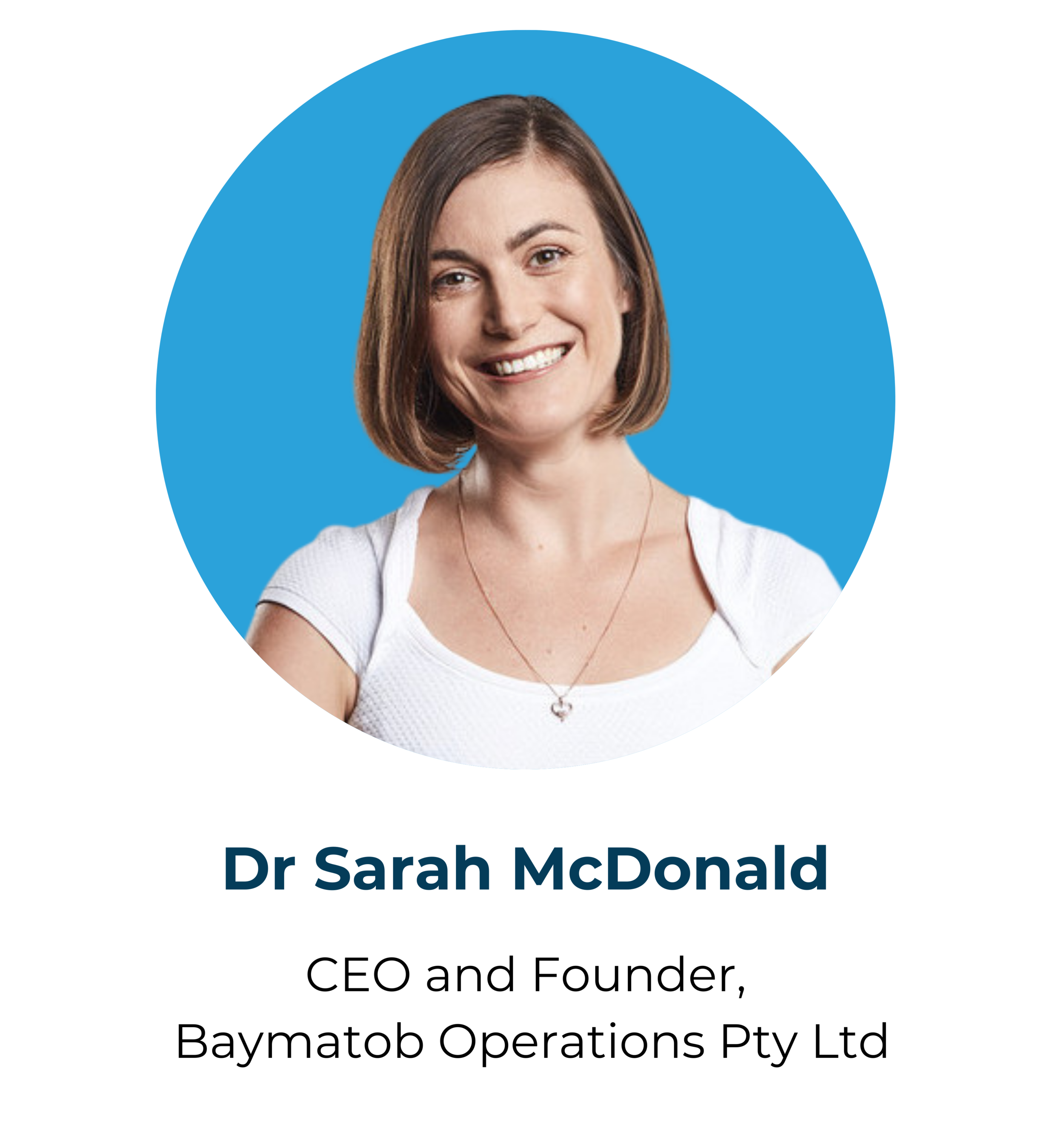 Dr Sarah McDonald — Raising the bar