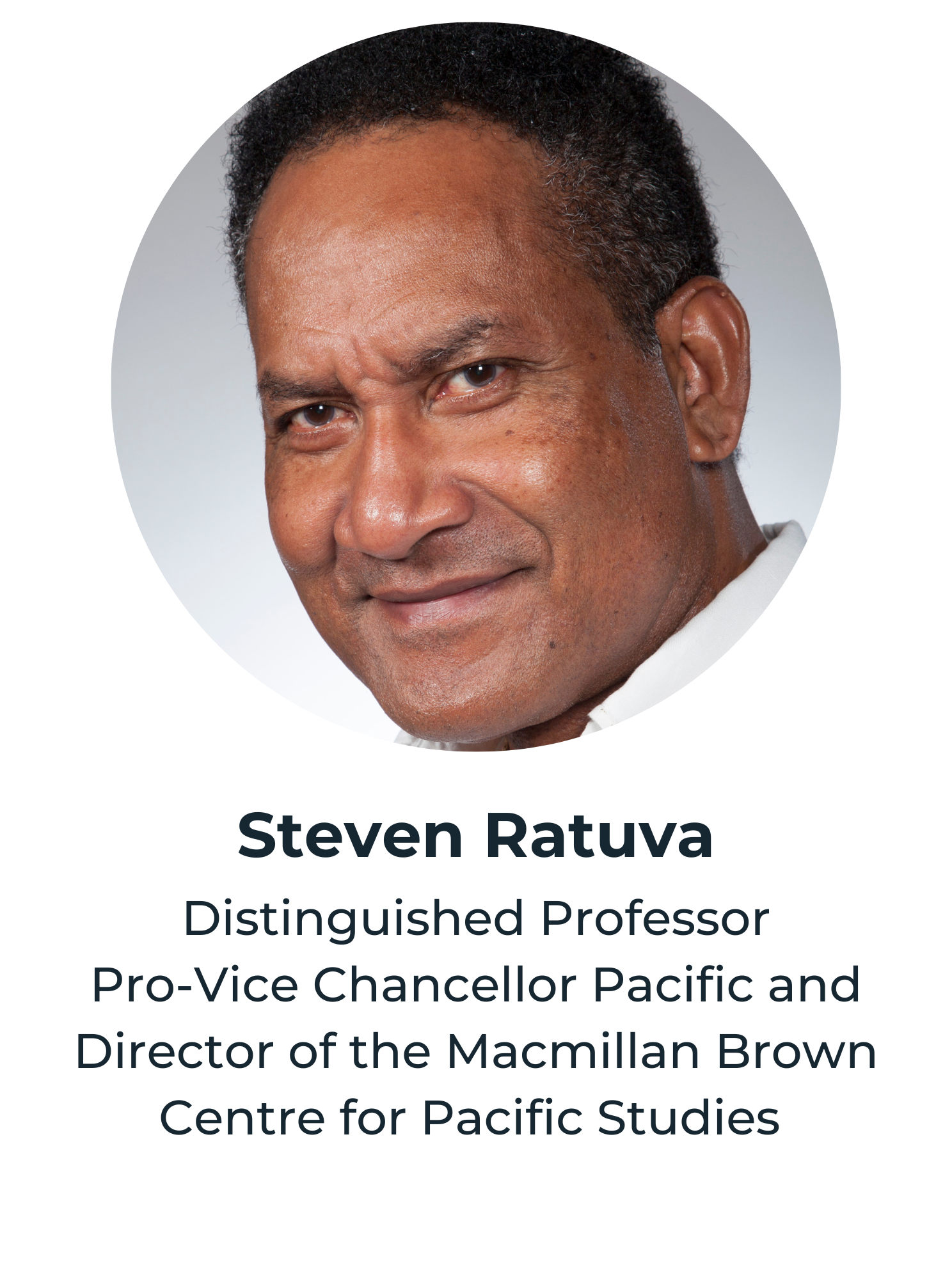 Steven Ratuva — Raising the bar