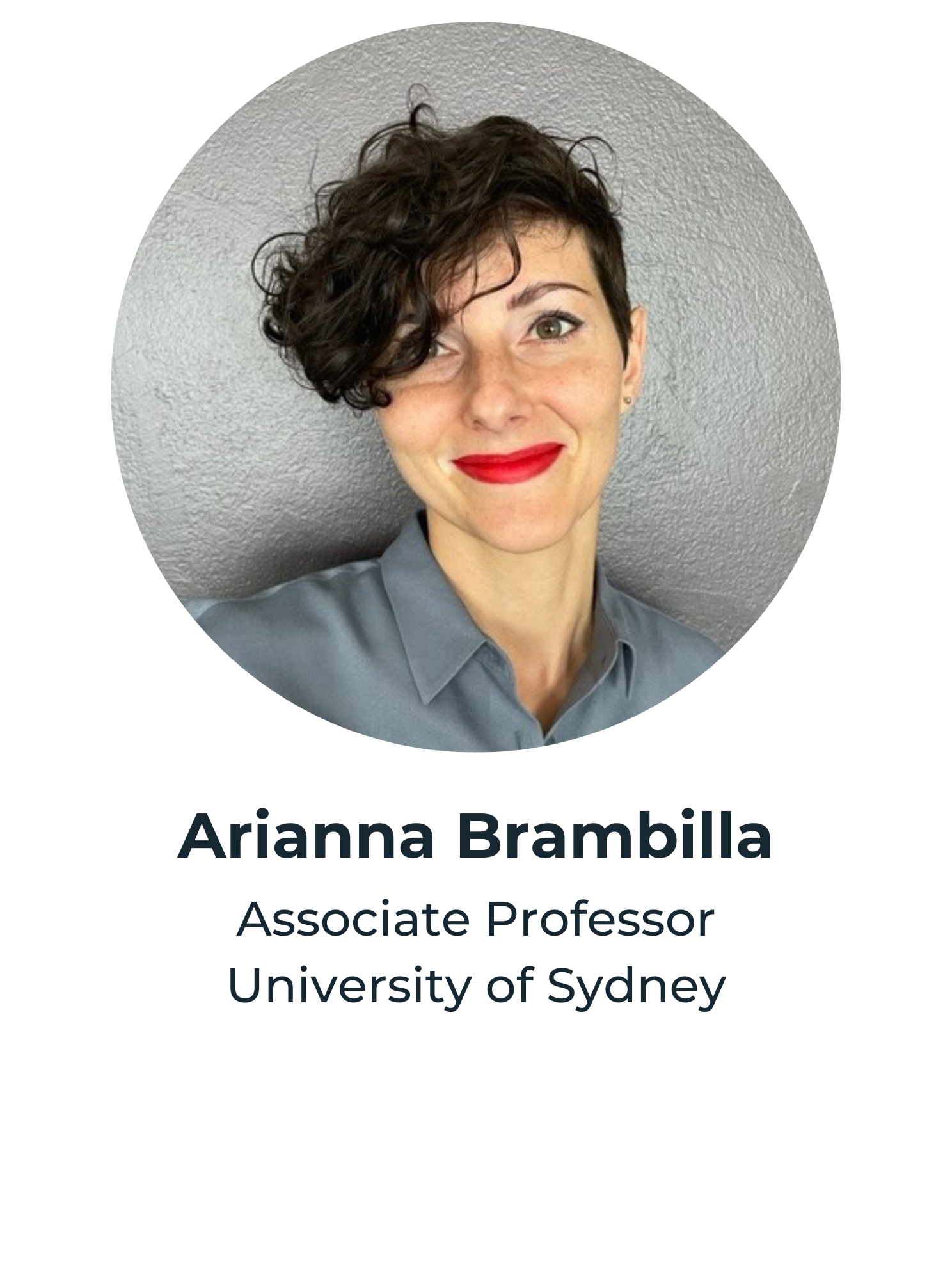Arianna Brambilla — Raising the bar