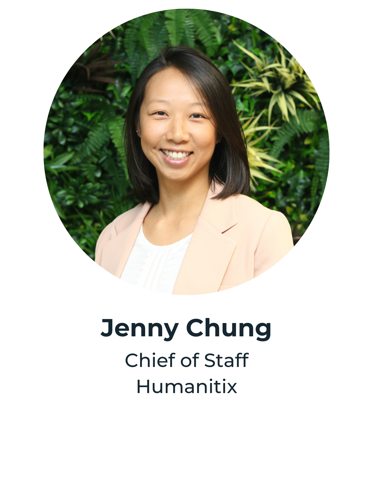 Jenny Chung — Raising the bar