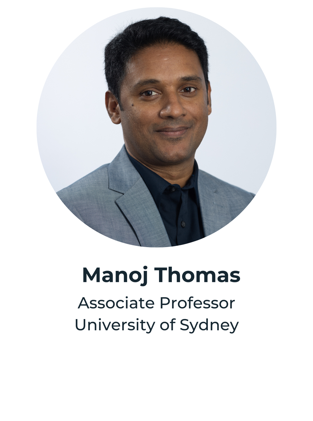 Manoj Thomas — Raising the bar