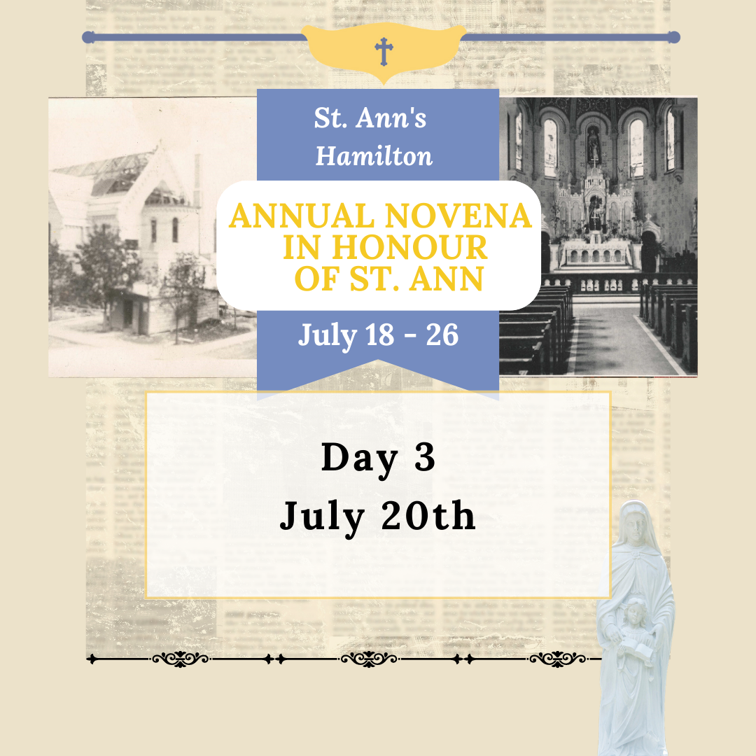 DAY 3 (JULY 20) — St. Ann's Parish