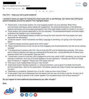 Virtual Masterclass — STAGE Communication Workshop