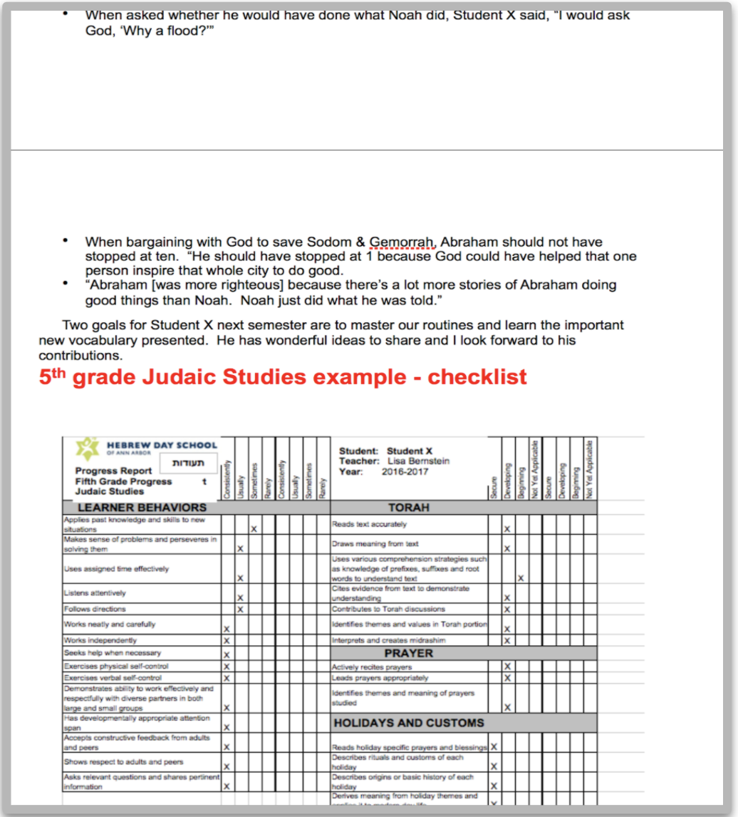 Contextual Inquiry with User Surveys: Student Progress Reports and ...