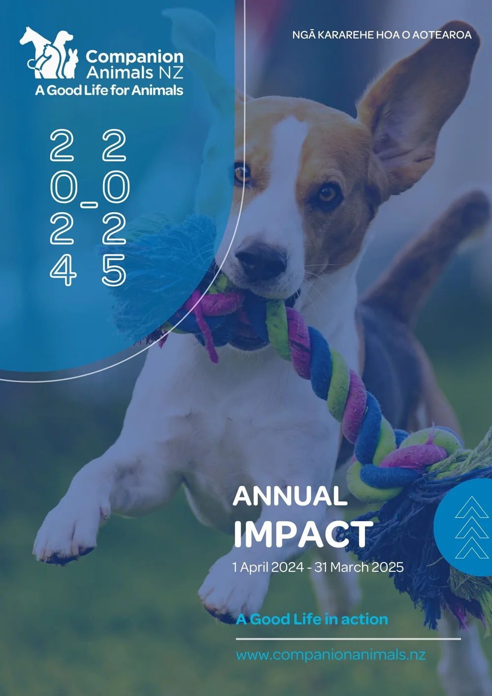 Annual Impact Report 2024-25 — Companion Animals New Zealand