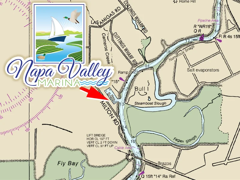 Directions by Water — Napa Valley Marina