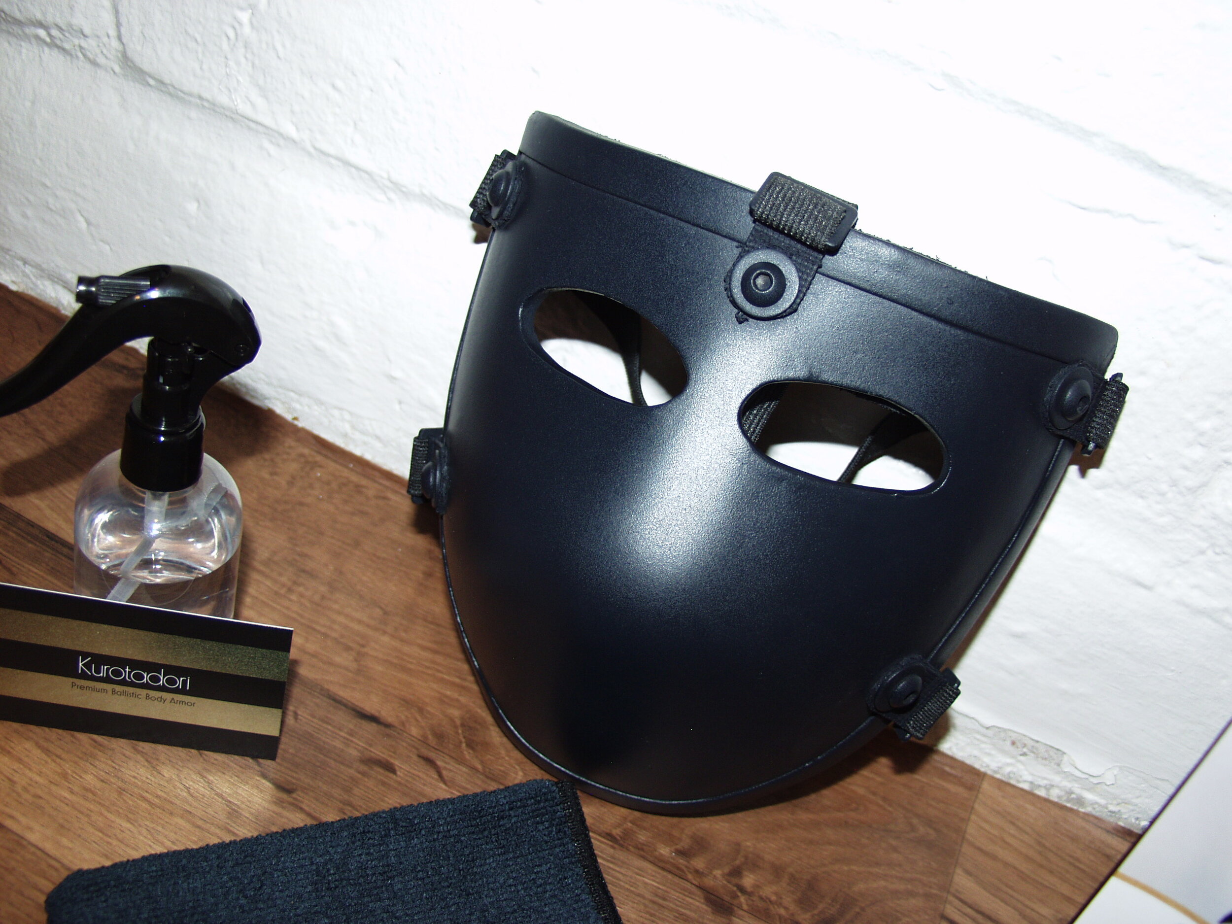 Ballistic Half Face mask Level 3A Body armor — Kurotadori