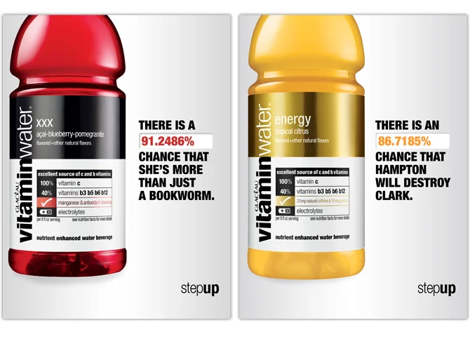 Vitamin Water Advertisement