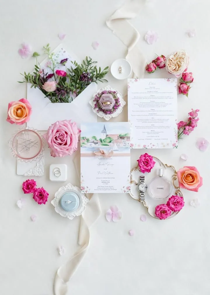 Church Wedding Invitation — Kate Hall Design