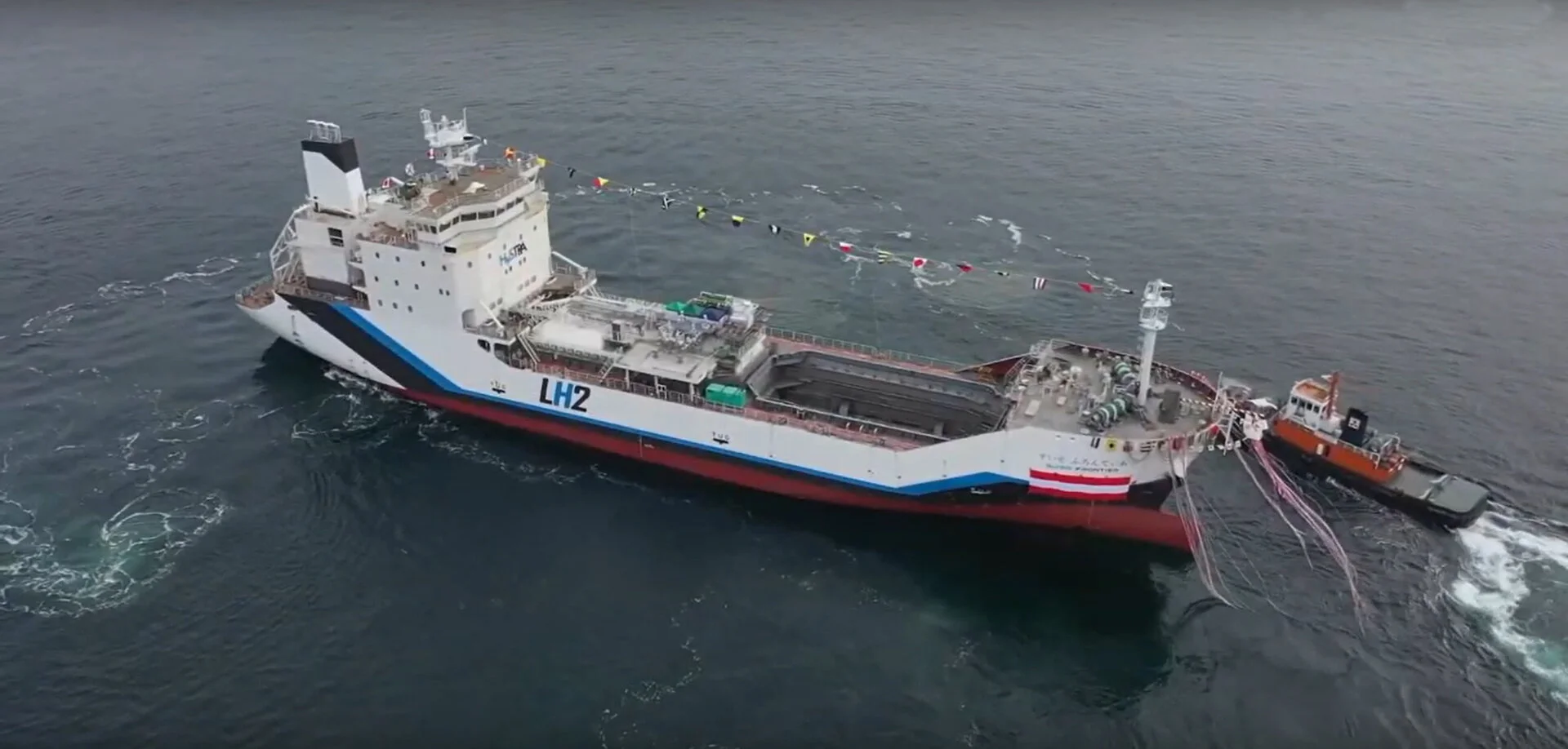 Establishes supply chain for hydrogen production, transportation and ...