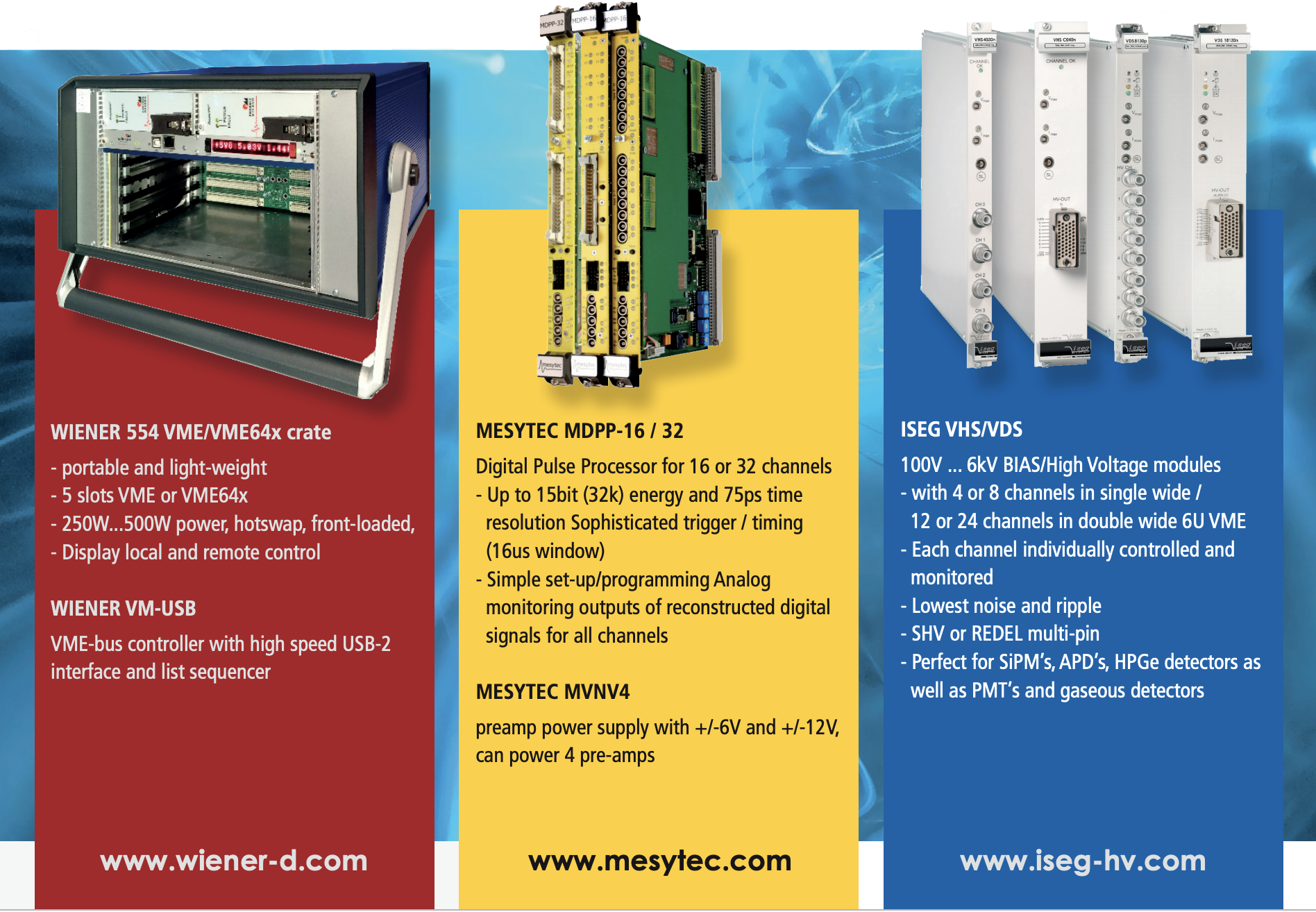 VME Portable Multichannel Supply — Nu Scientific is a leading ...