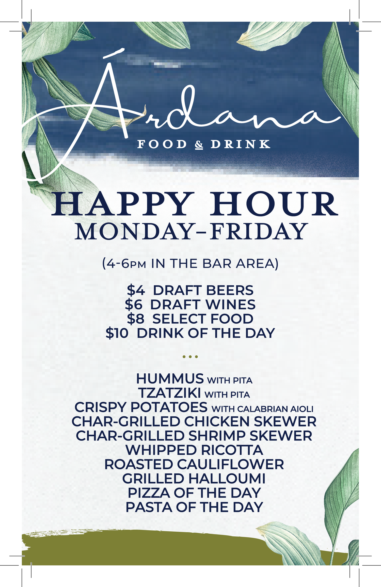 WarringtonHappyHour-MENU — Ardana