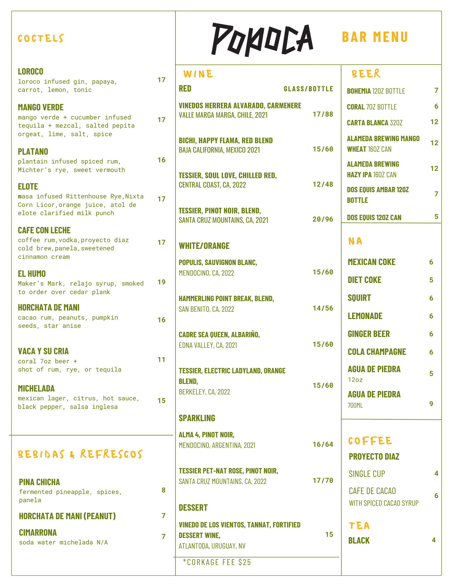 Menu | Popoca Oakland | New Salvadorian Food Pop-up | Pupusas & Tamales ...