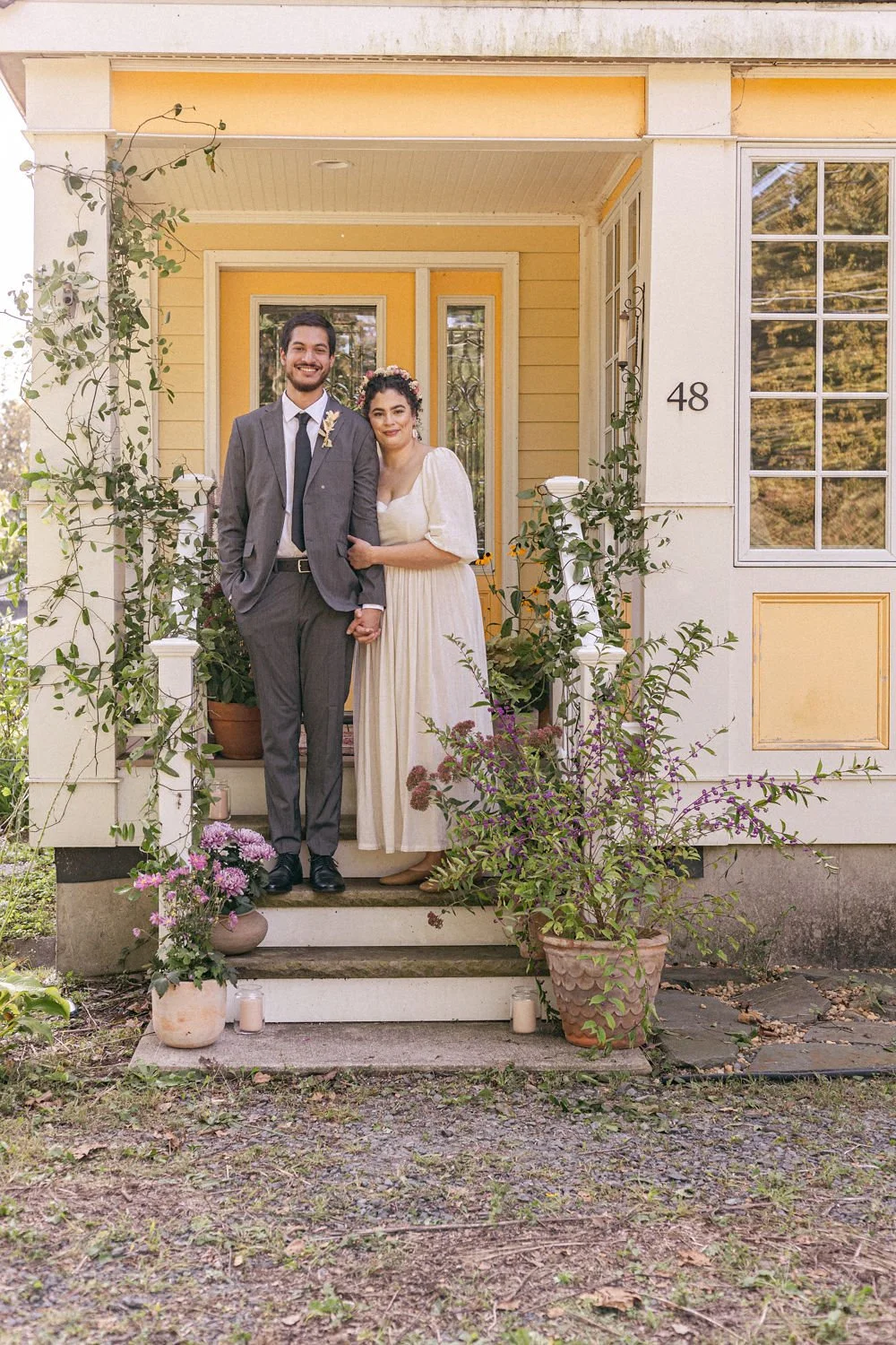 Alexis + Andrew at a Private Residence | A Middletown wedding in Full ...