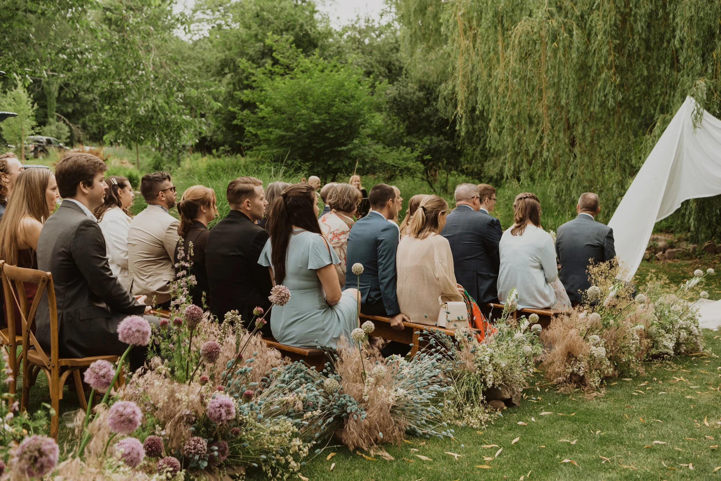 Hannah & Stuart at a Private Residence — A Garden Wedding in the Hudson ...