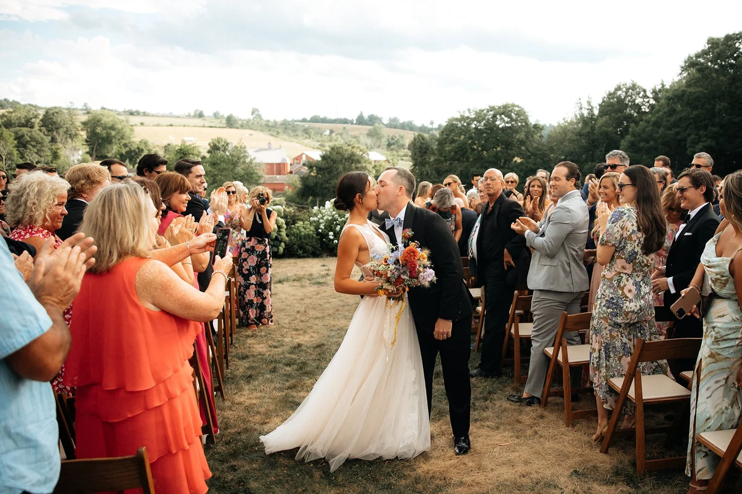 Jamie + Ryan Wedding at Glynwood | A Vibrant Cold Spring Wedding ...