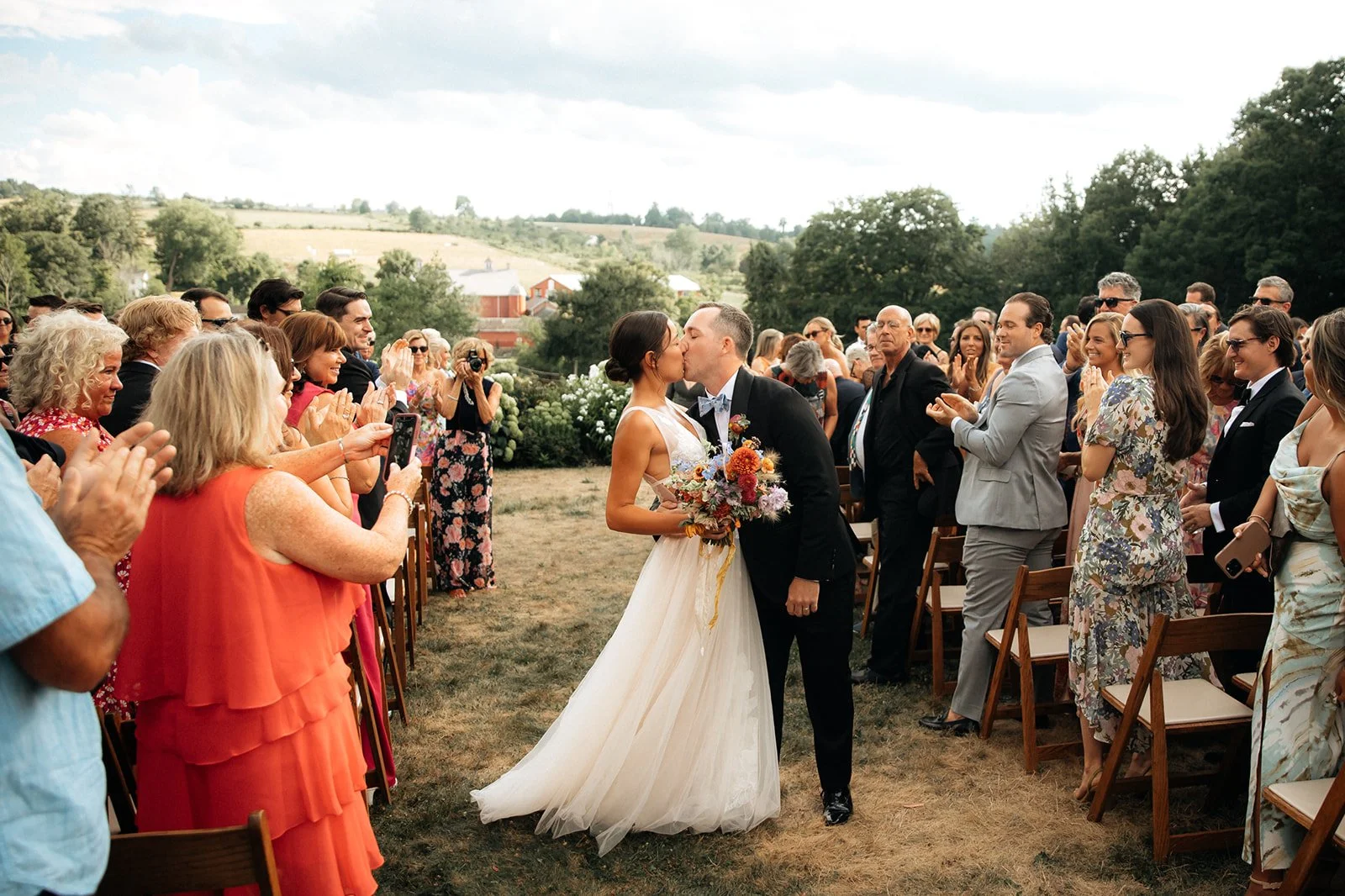 Jamie + Ryan Wedding at Glynwood | A Vibrant Cold Spring Wedding ...