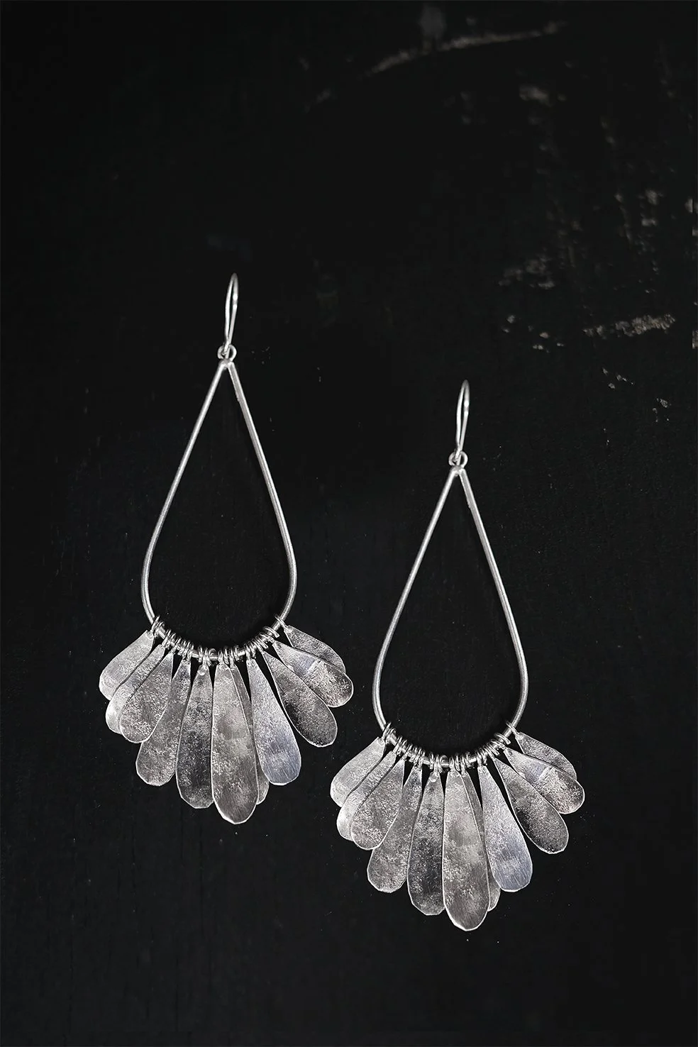 Ewa Tribal Jewelry Handcrafted Silver Earrings — EWA TRIBAL JEWELRY