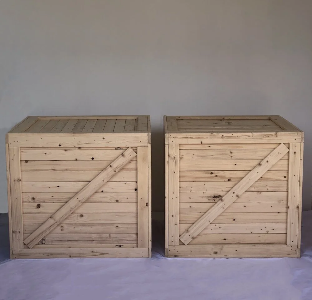 Wooden crates new arrivals