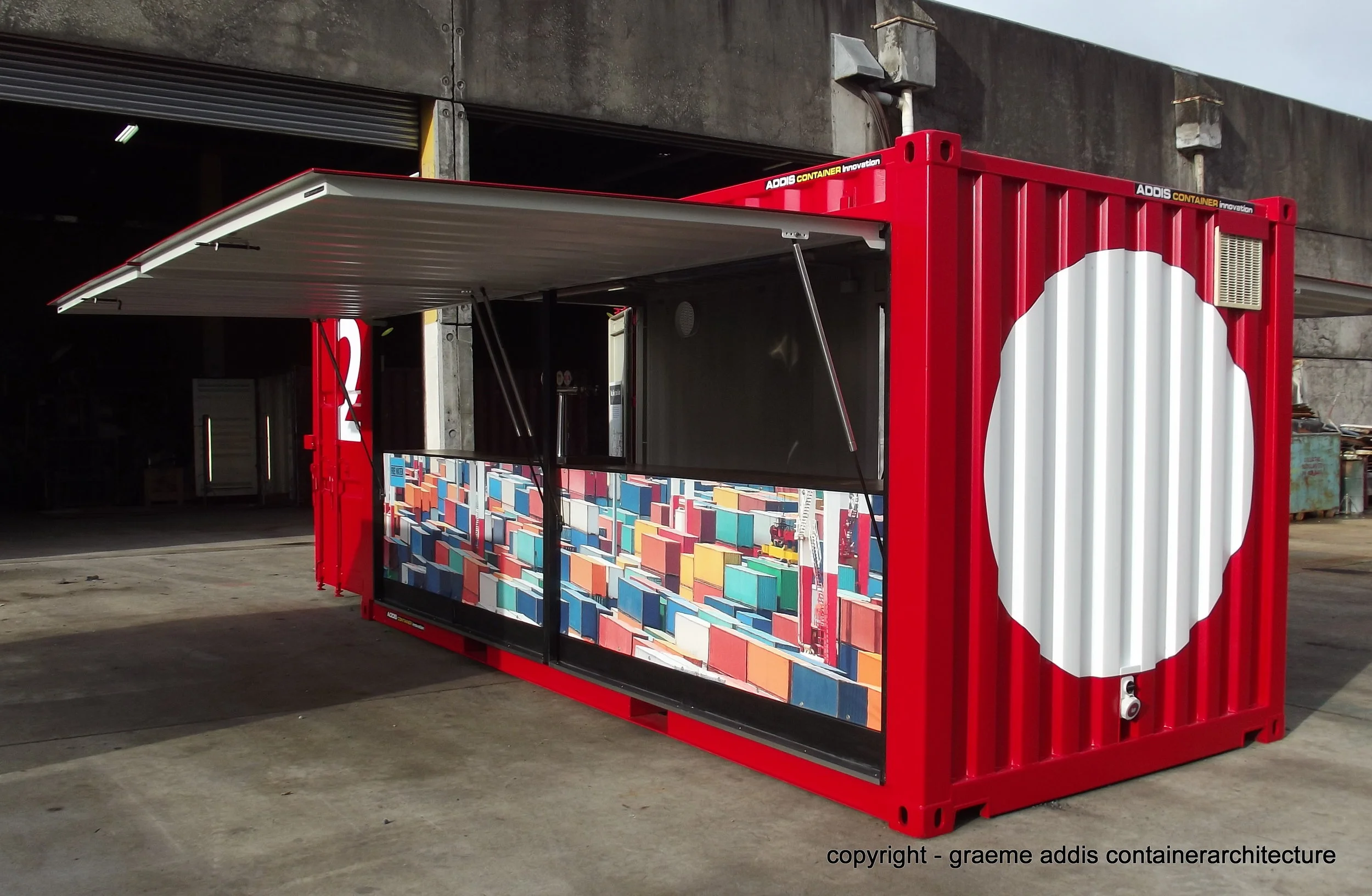 Container Kiosks — Secure & Relocatable | Addis Containers | Auckland, NZ