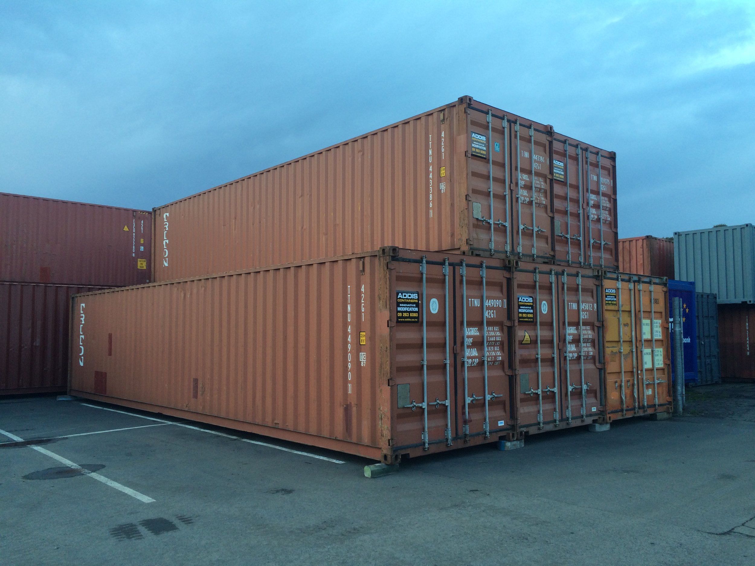 40 Foot Used & Refurbished Shipping Container Sales | Addis Containers ...