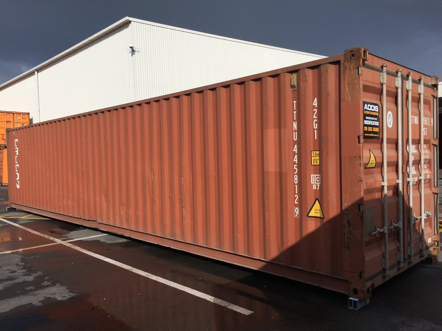 40 Foot Used & Refurbished Shipping Container Sales | Addis Containers ...