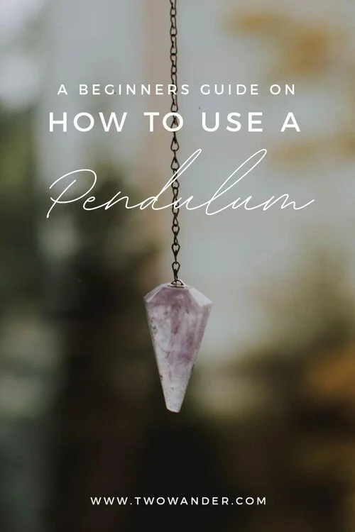 How To Use A Dowsing Pendulum — Two Wander x Elysium Rituals