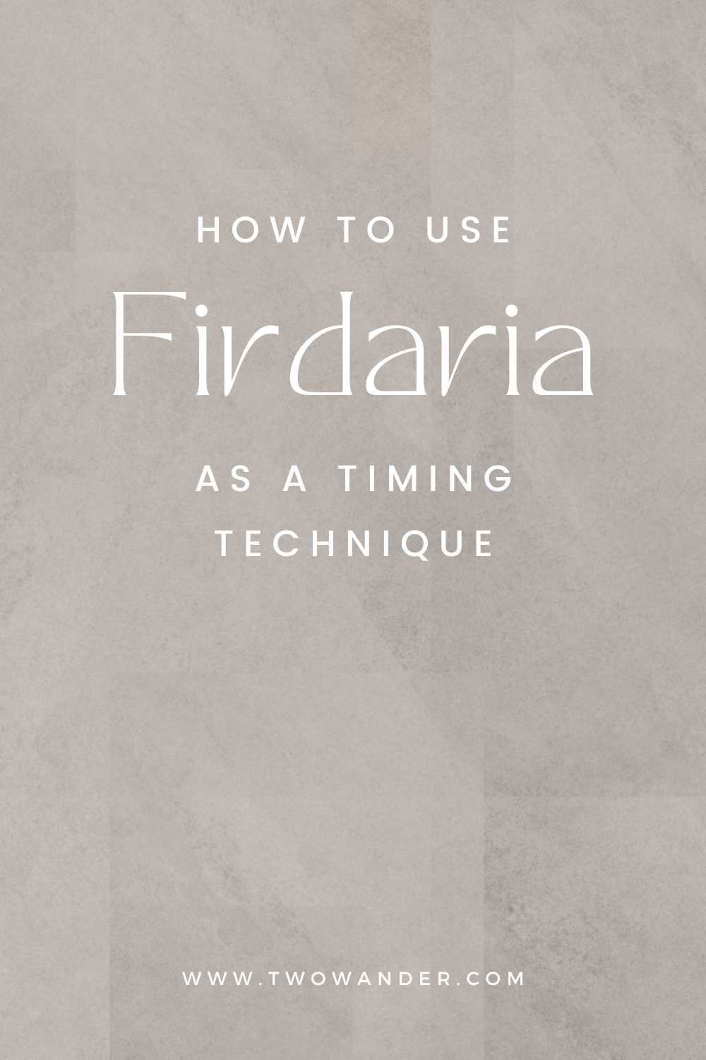 How to Use Firdaria as a Timing Technique — Two Wander x Elysium Rituals How to Use Firdaria as a Timing Technique — Two Wander x Elysium Rituals