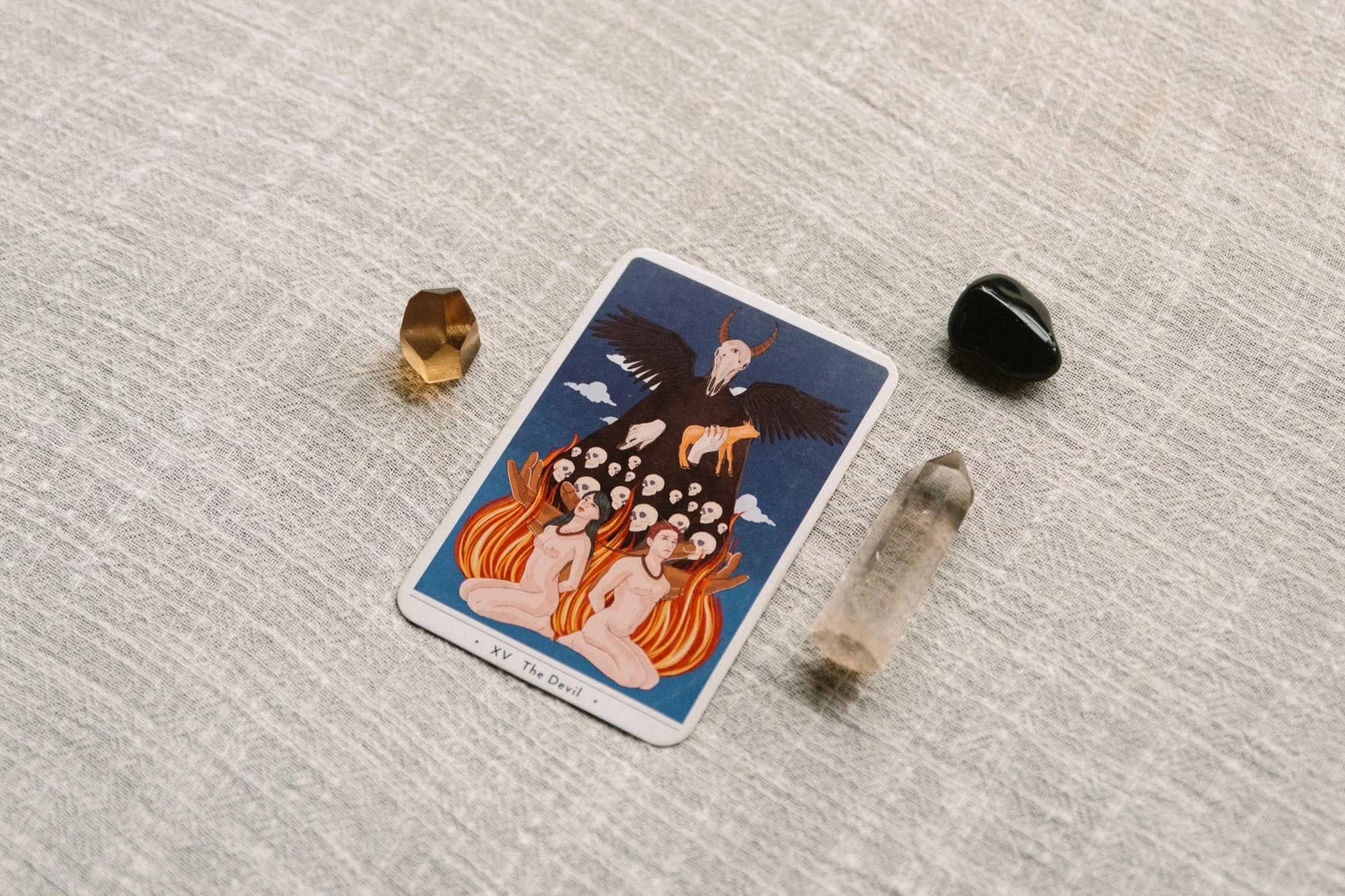 The Devil Tarot Card Meaning Two Wander X Elysium Rituals