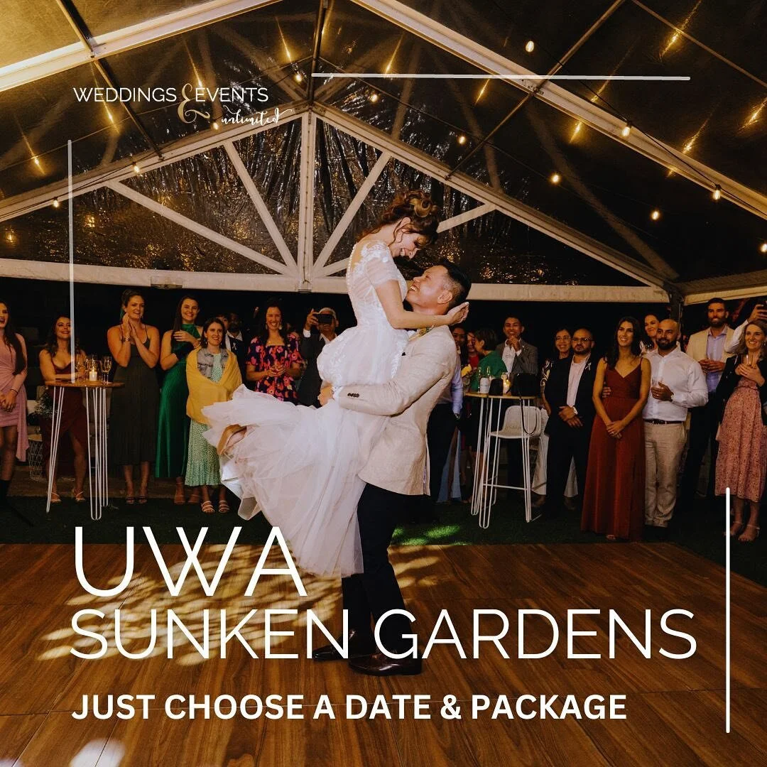 Sunken Gardens Wedding Packages