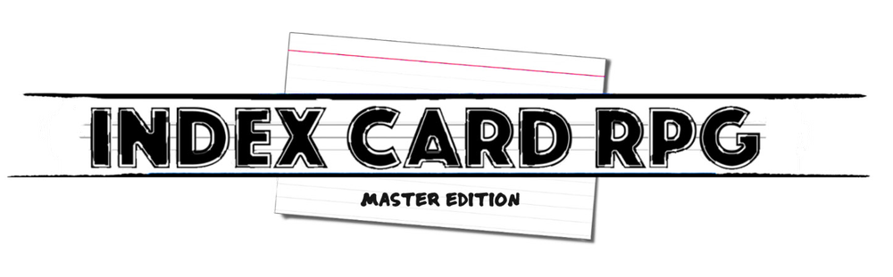 Index Card RPG (ICRPG) de Runehammer — El Refugio de Ryhope