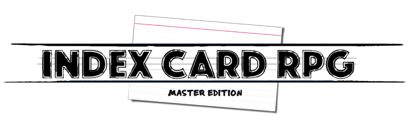 Index Card RPG (ICRPG) de Runehammer — El Refugio de Ryhope