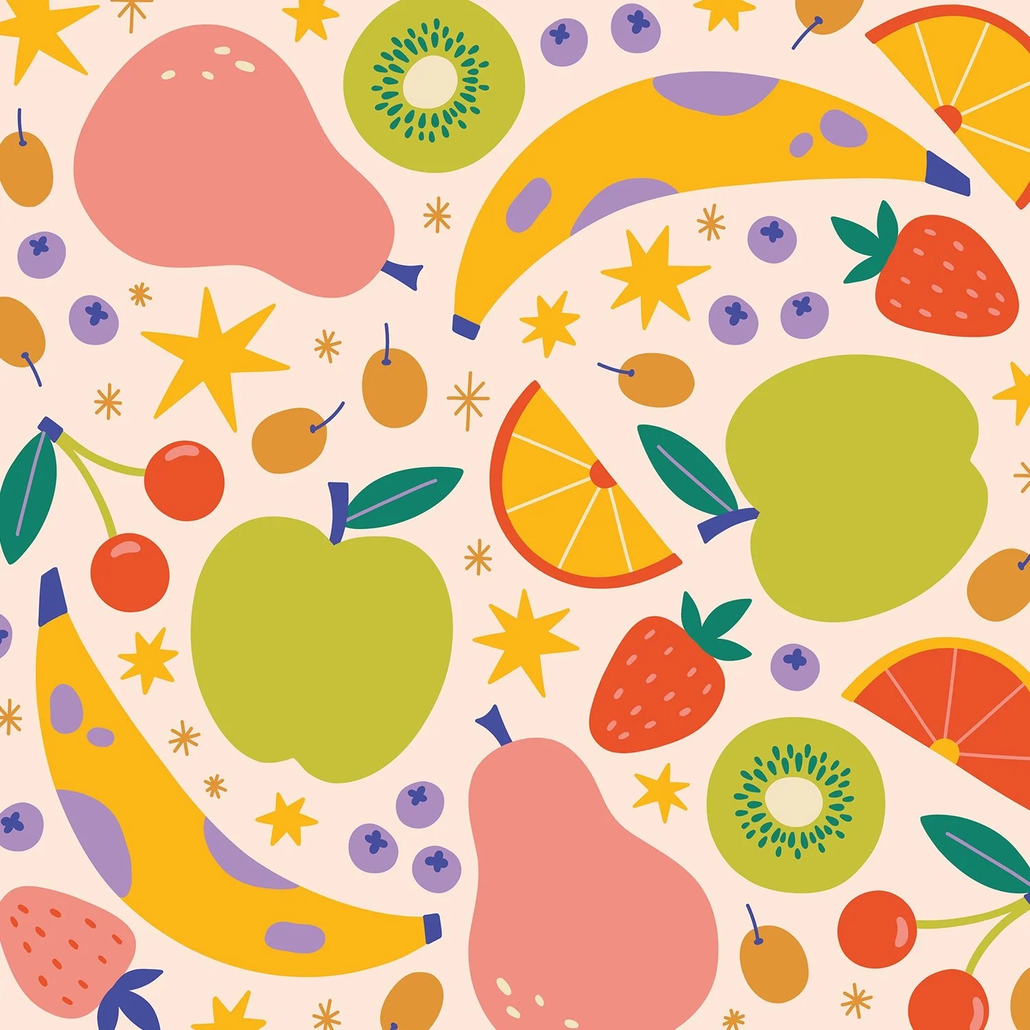 Portfolio - Cute & Playful Patterns — Carole Chevalier