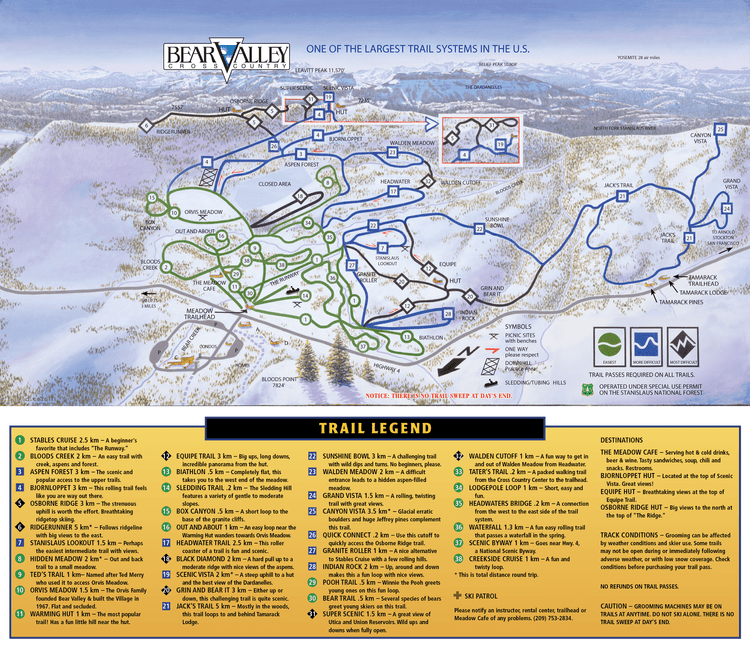 Trail Map — Bear Valley Adventure Co.