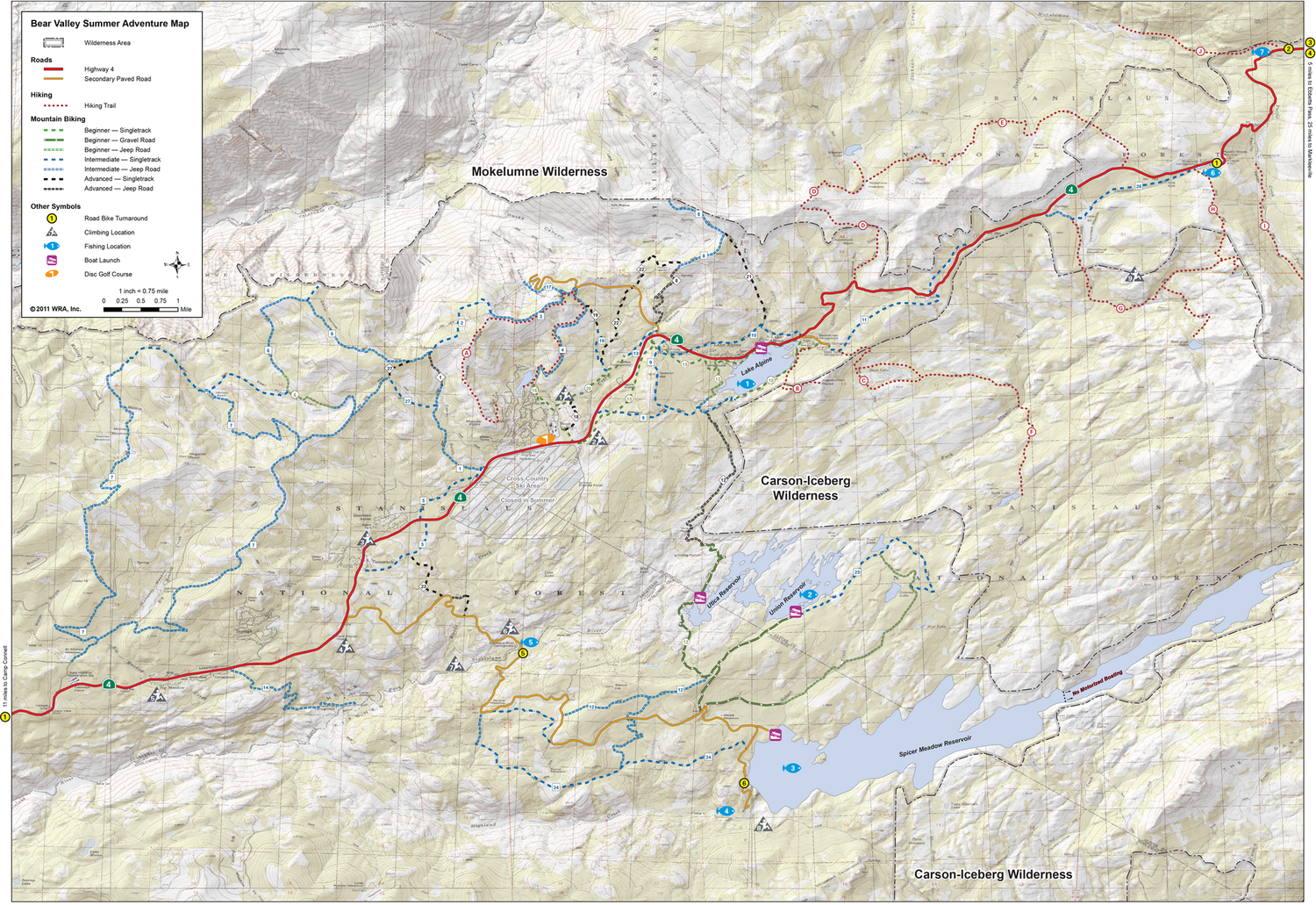 Trail Map — Bear Valley Adventure Co.