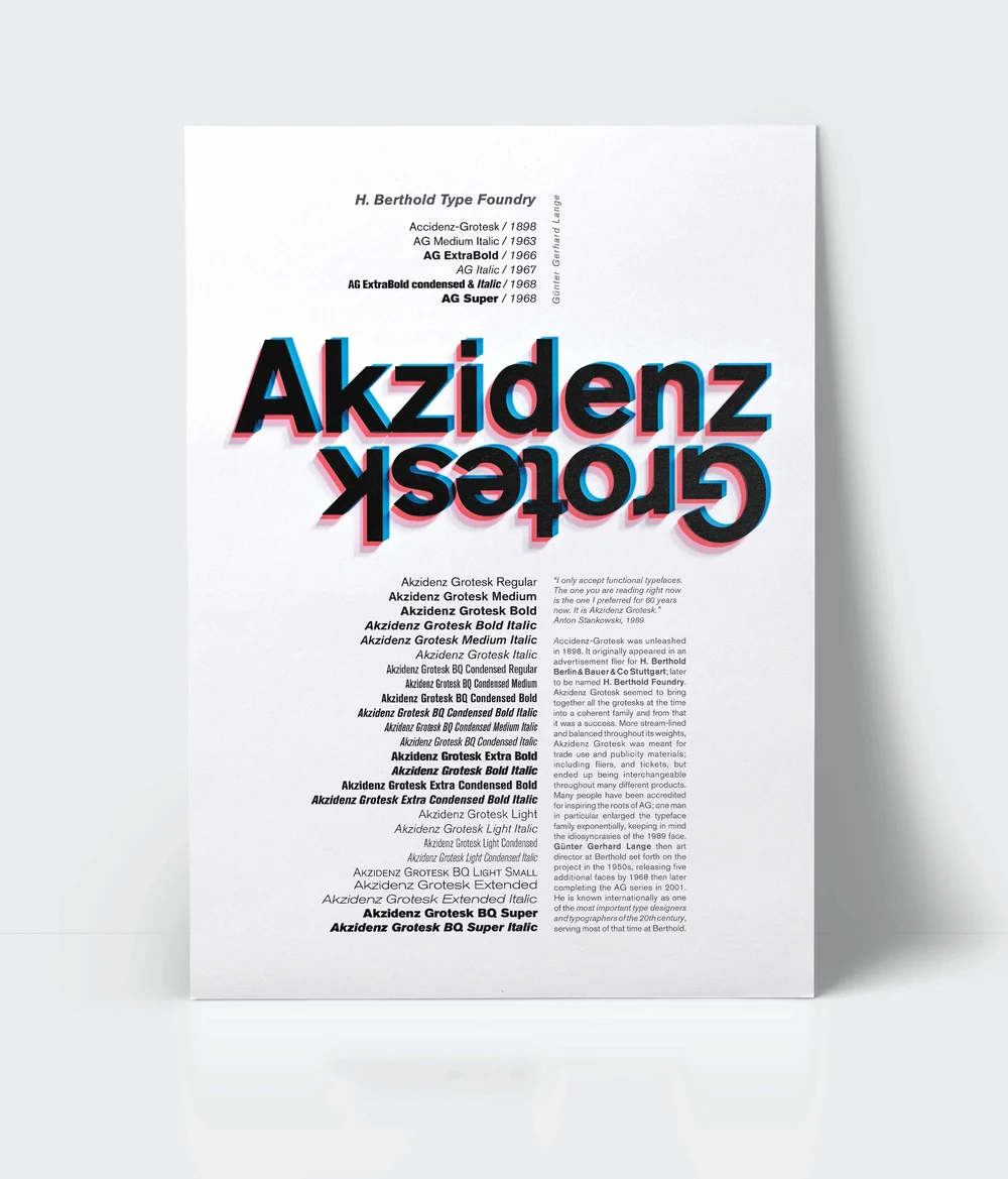 Type Only Poster