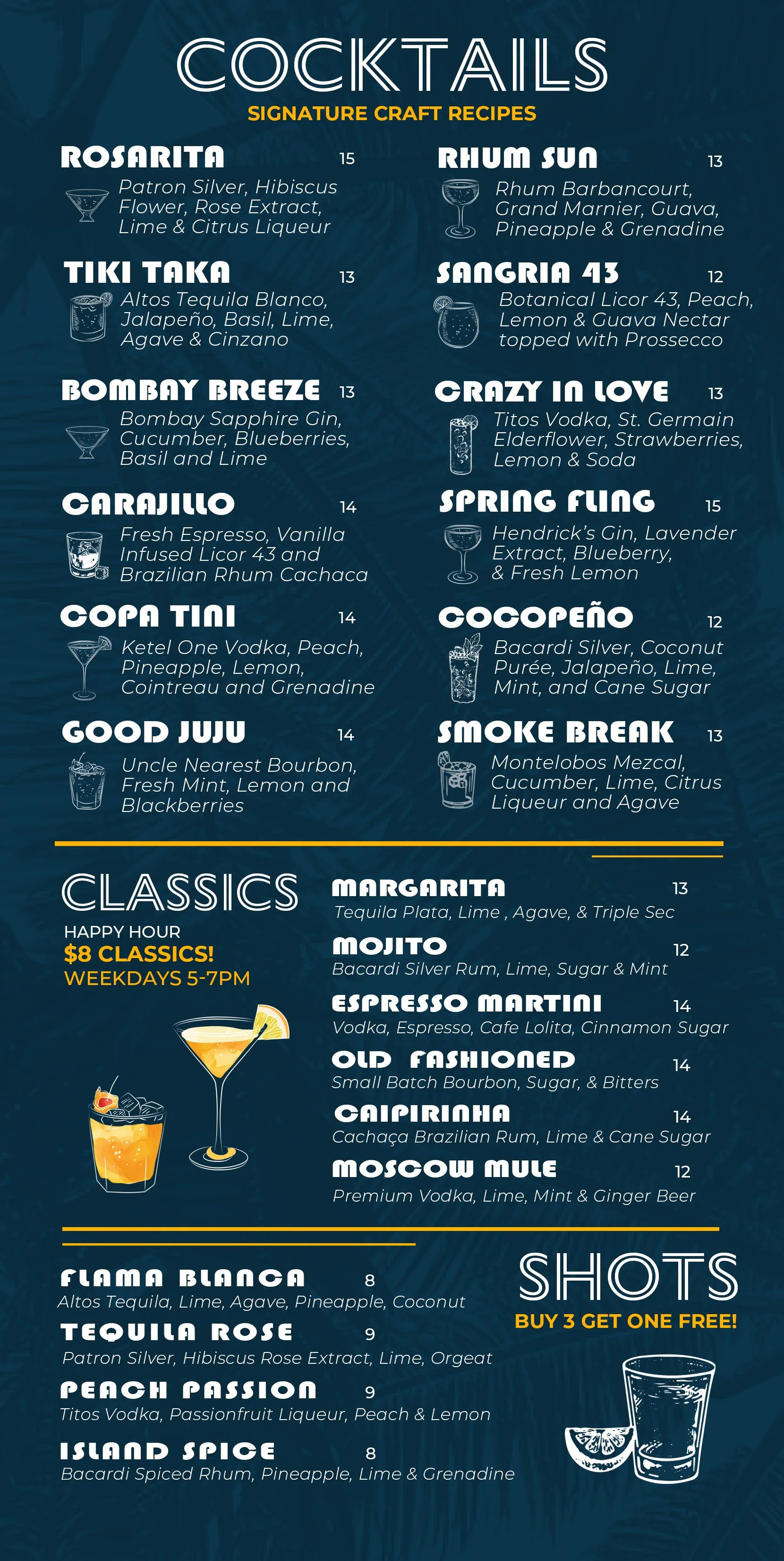 MENU — COPA