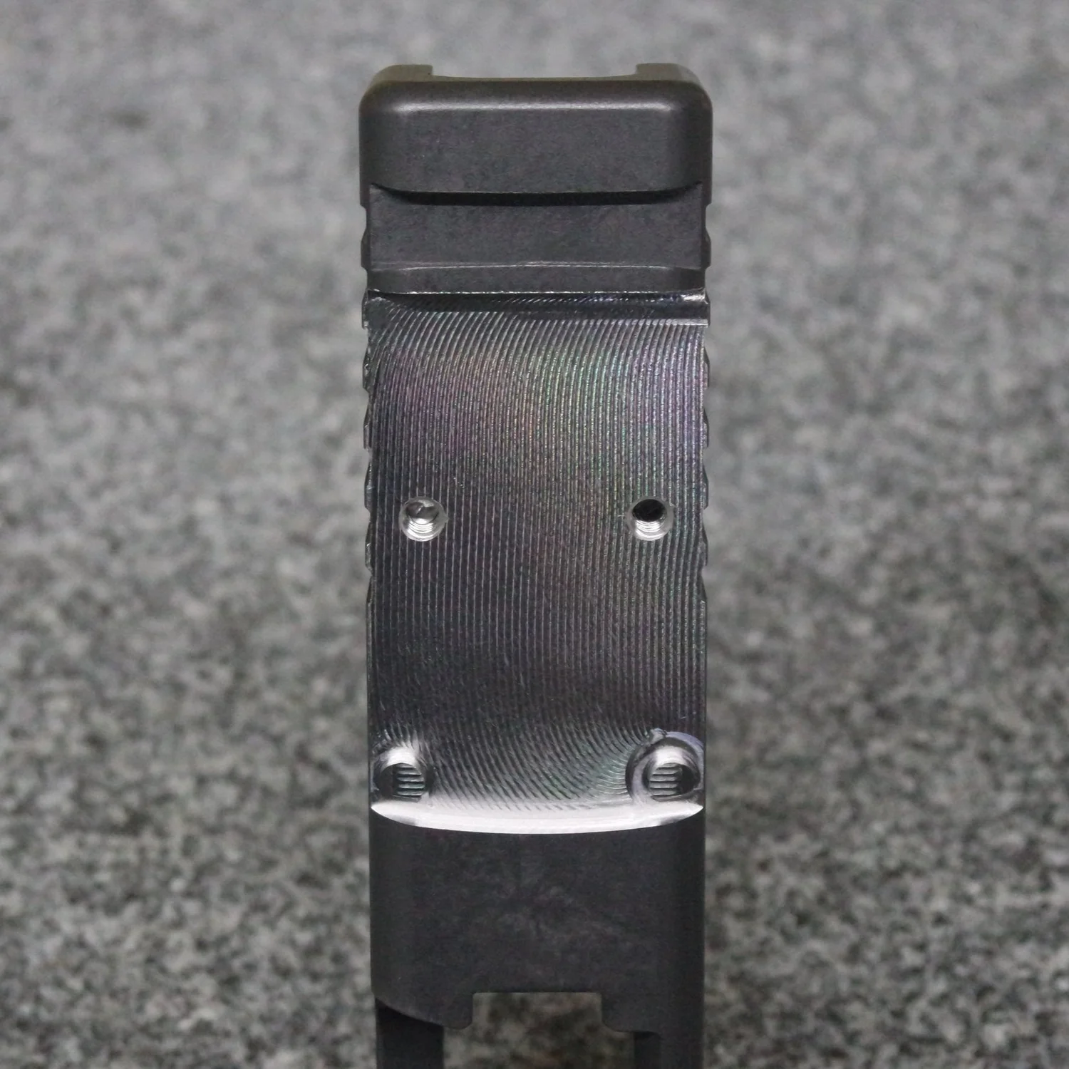 Glock 19 Glock 17 Glock 22 Optic Cut — Pine Wood Machining Corp